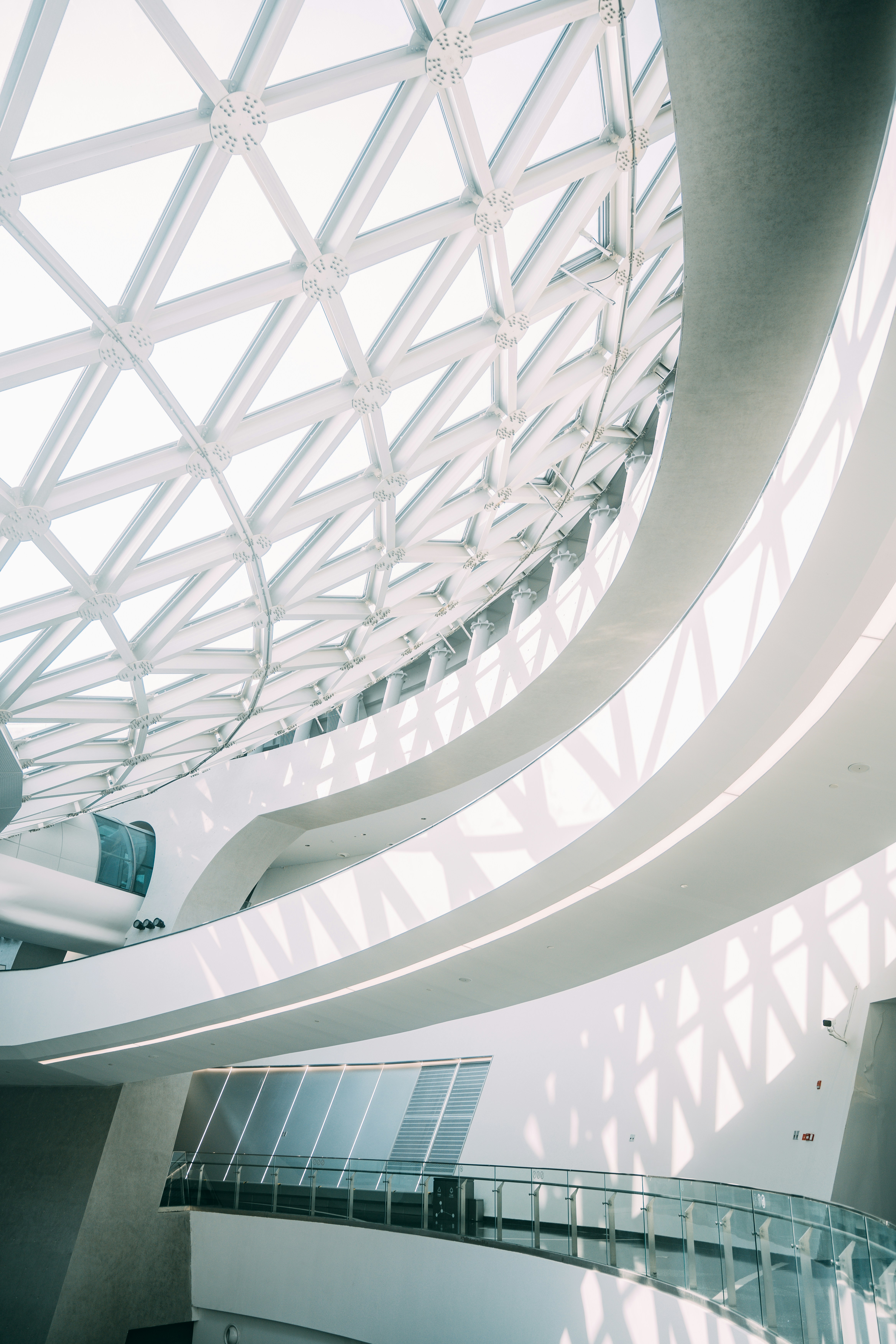 A very large building with a very high ceiling photo – Free Window ...