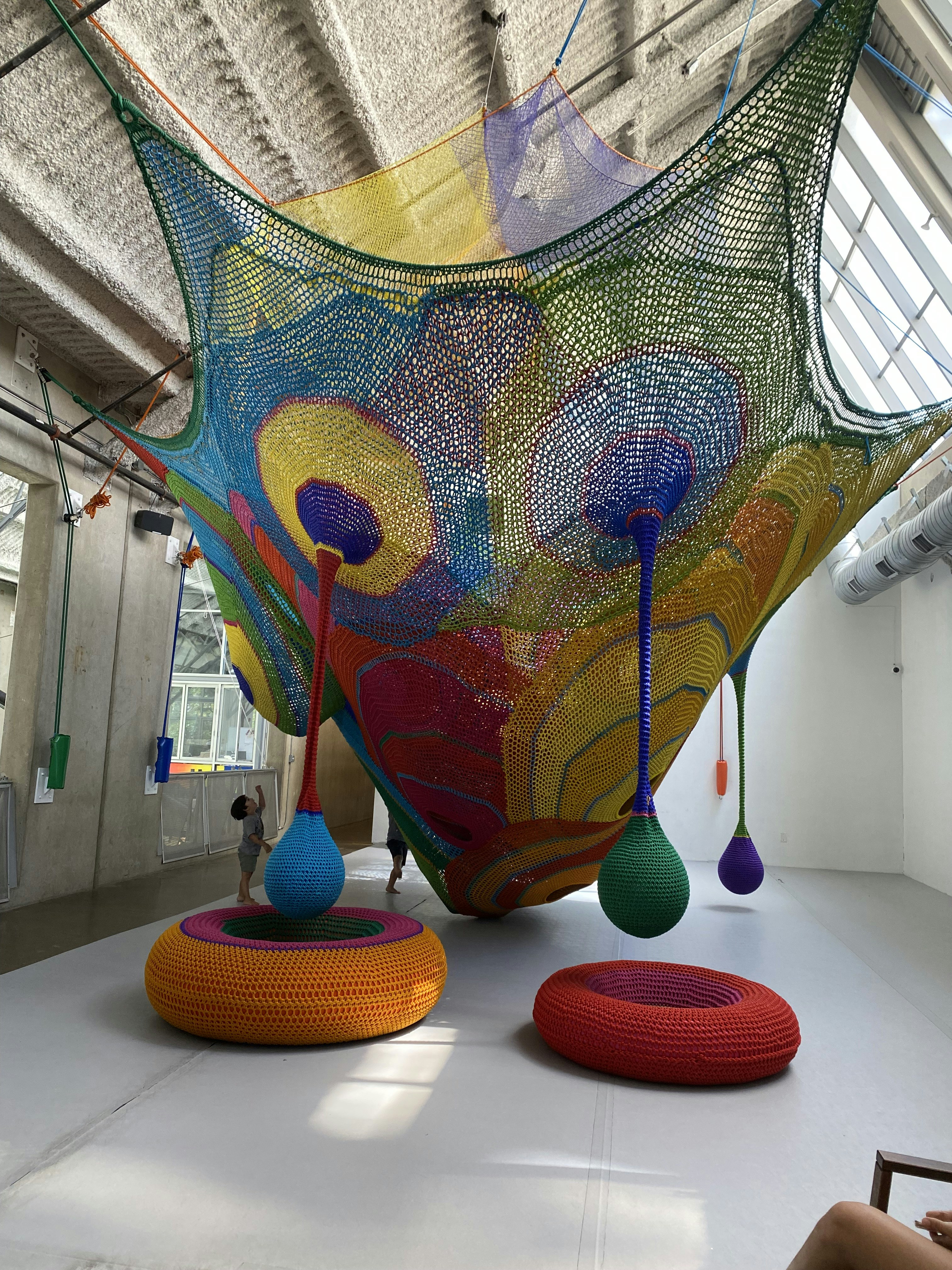 A room filled with lots of different colored objects photo – Free Play ...
