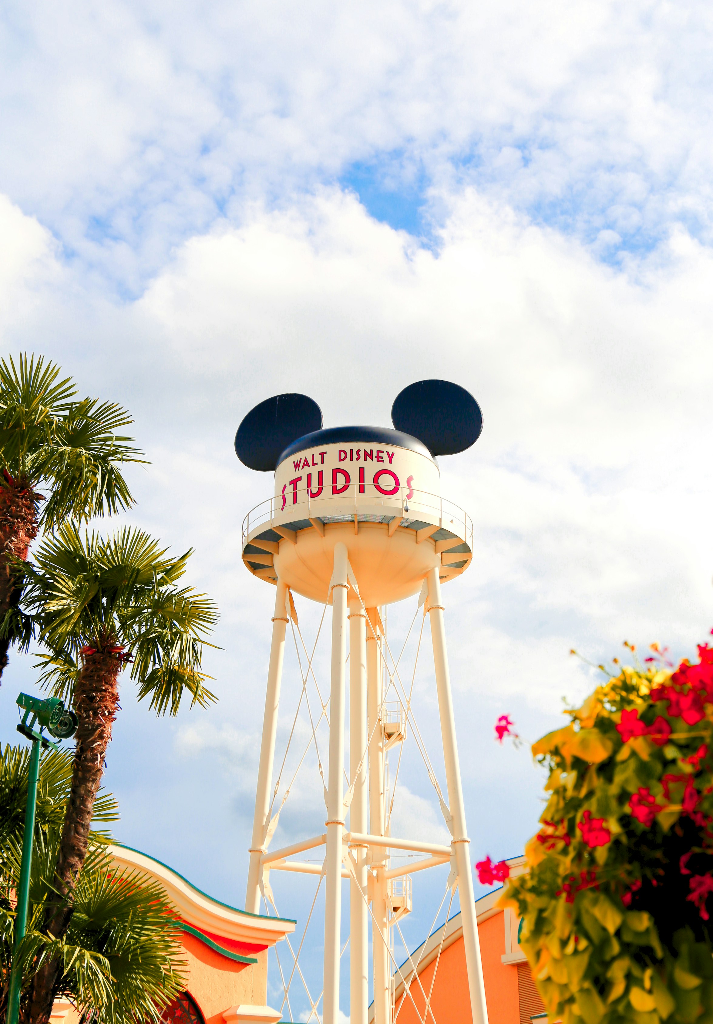 Mickey’s Water Tower Silhouette at Disney Studios