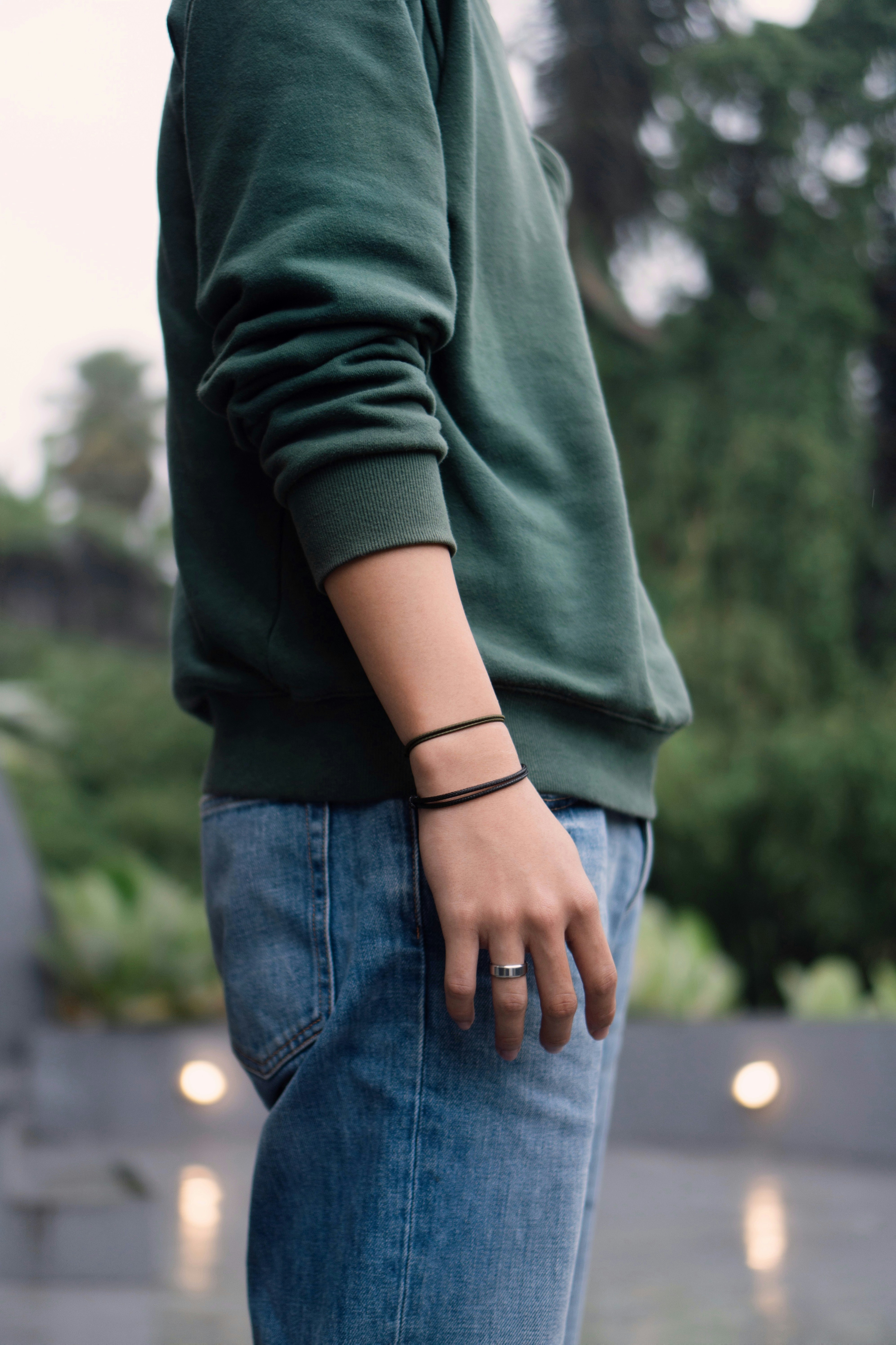 Green Threads, Quiet Hands: A Portrait in Soft Focus