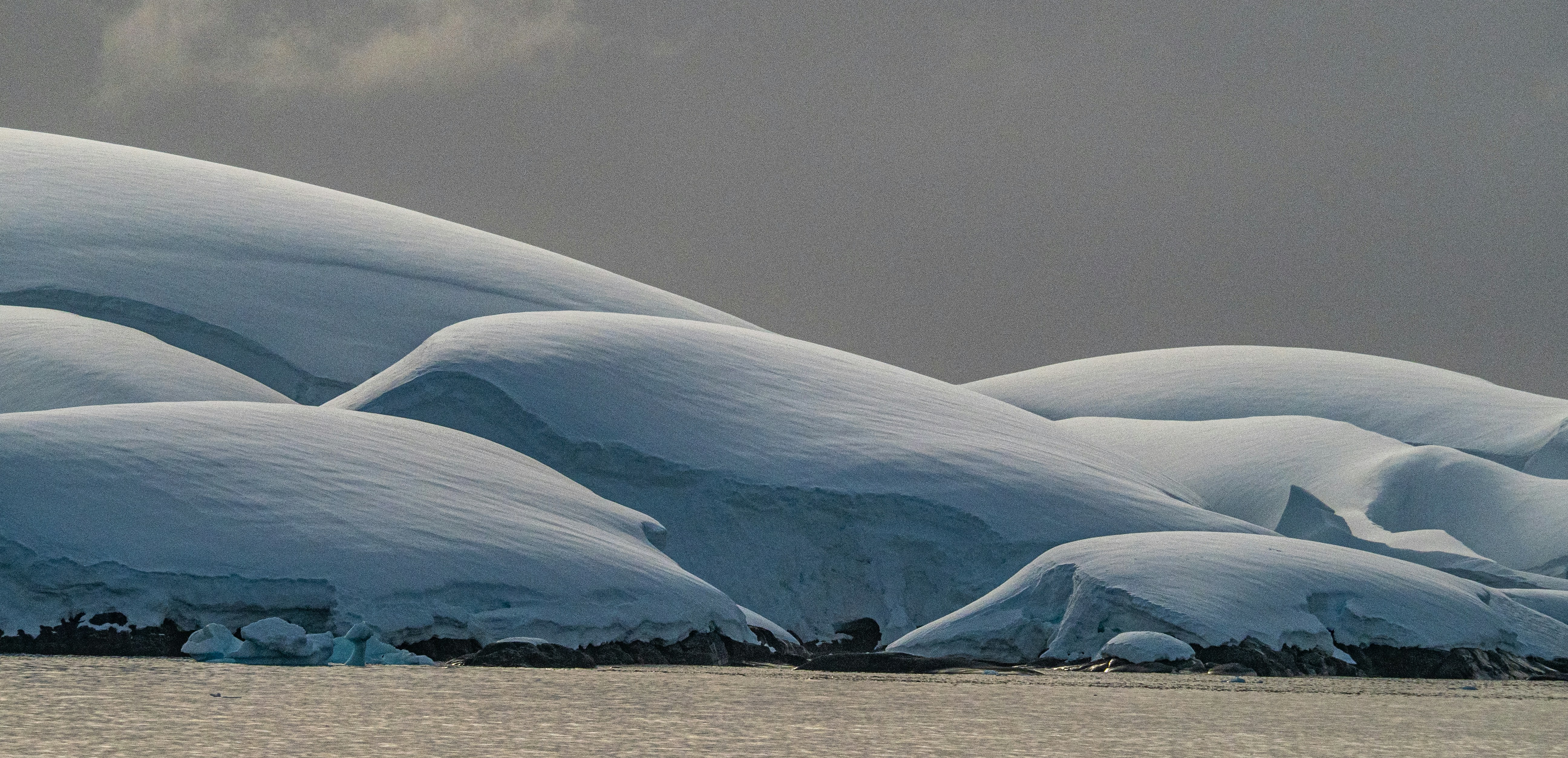 A large group of icebergs in the water photo – Free Ice Image on Unsplash