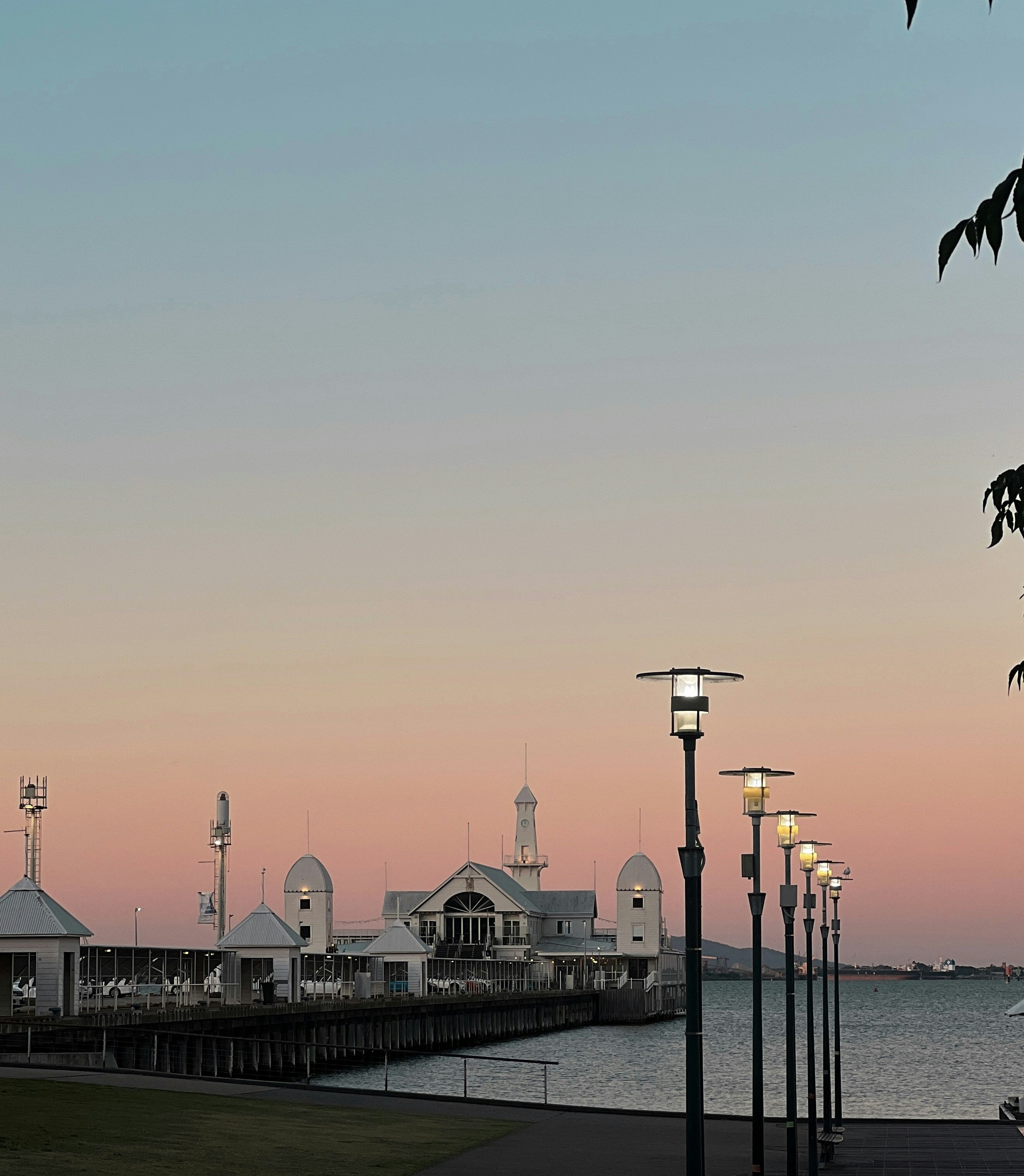 Twilight Serenity at the Waterfront