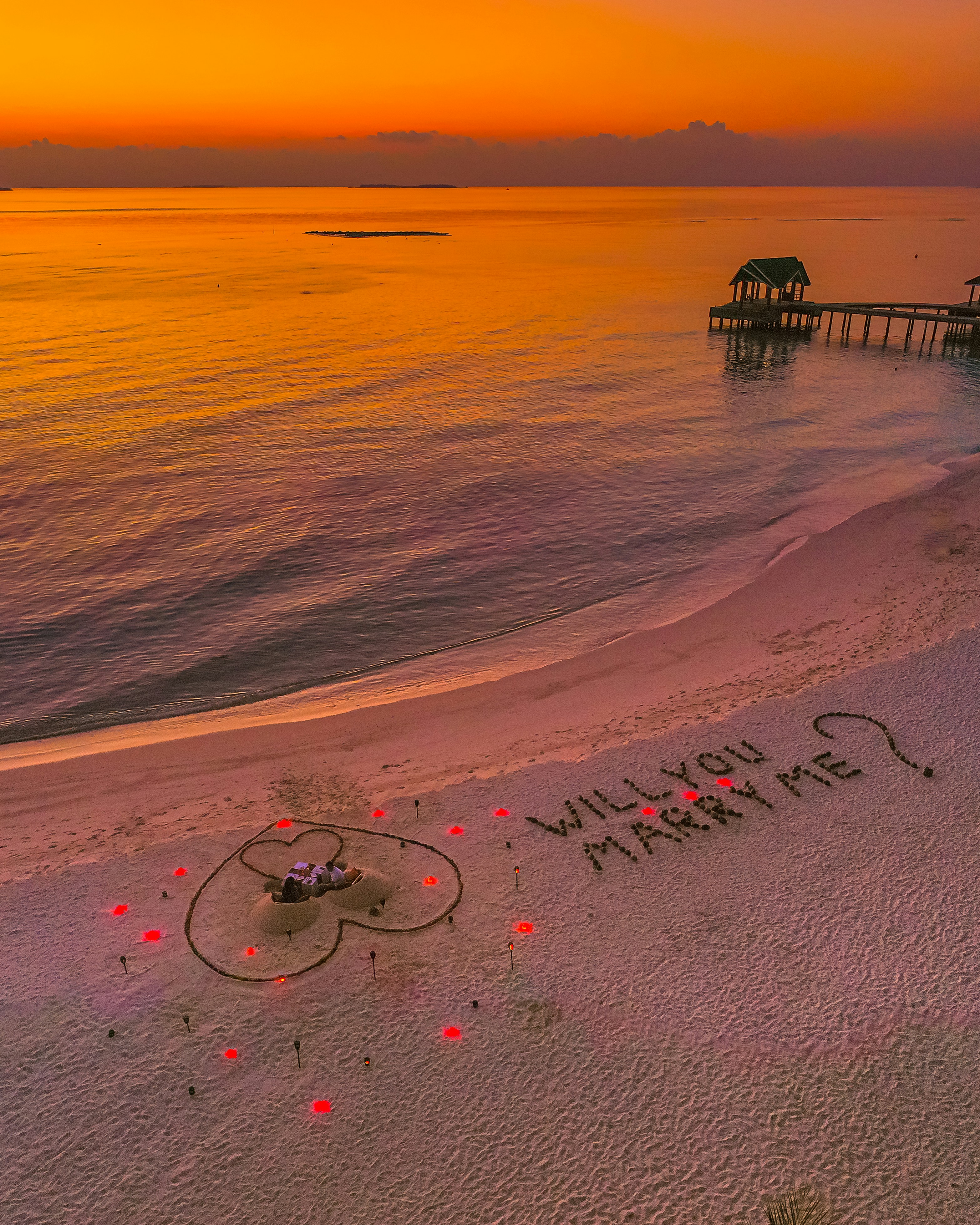 Happy Birthday Beach Sunset