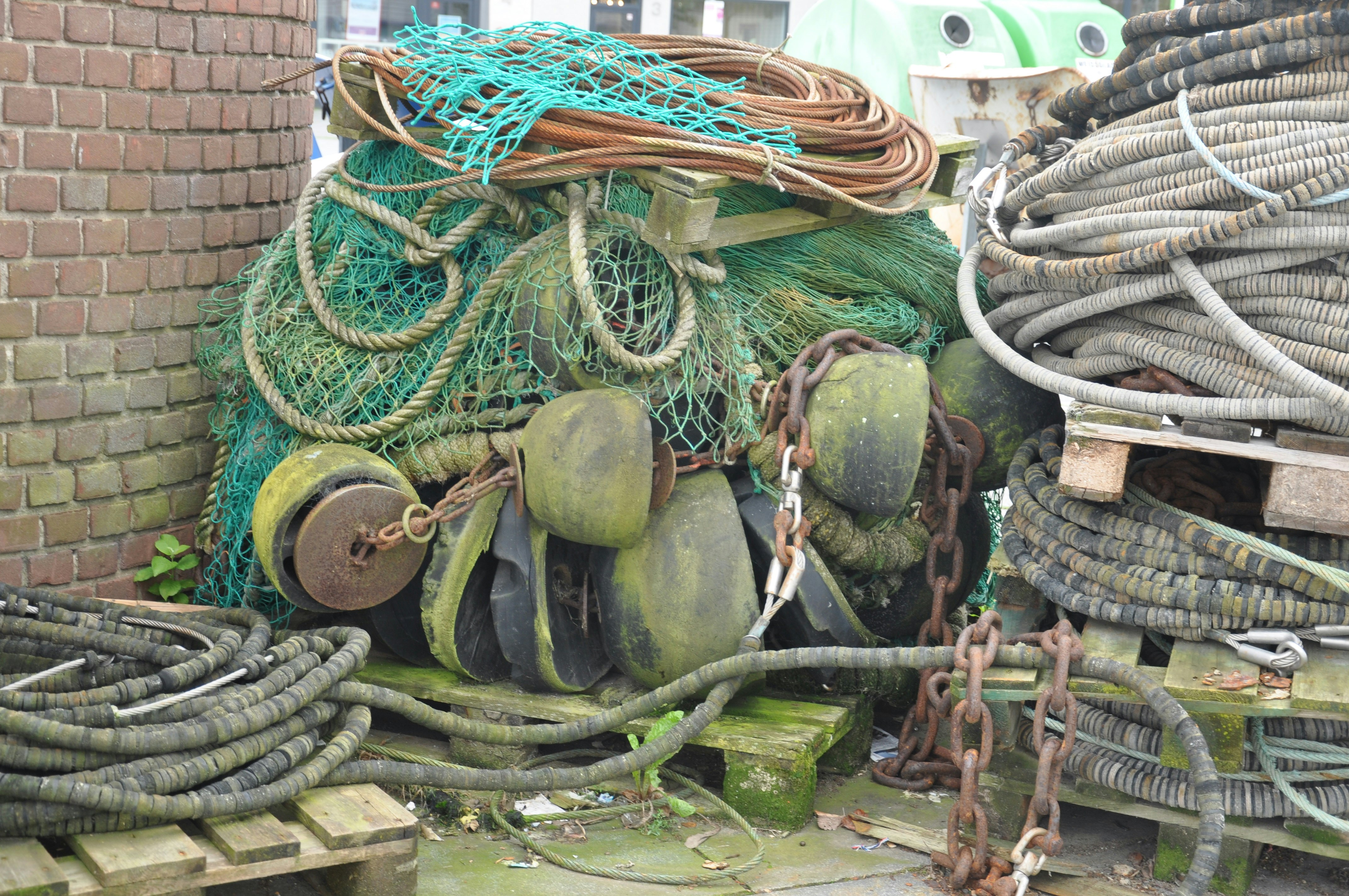 A pile of old fishing nets and ropes photo – Free Image on Unsplash
