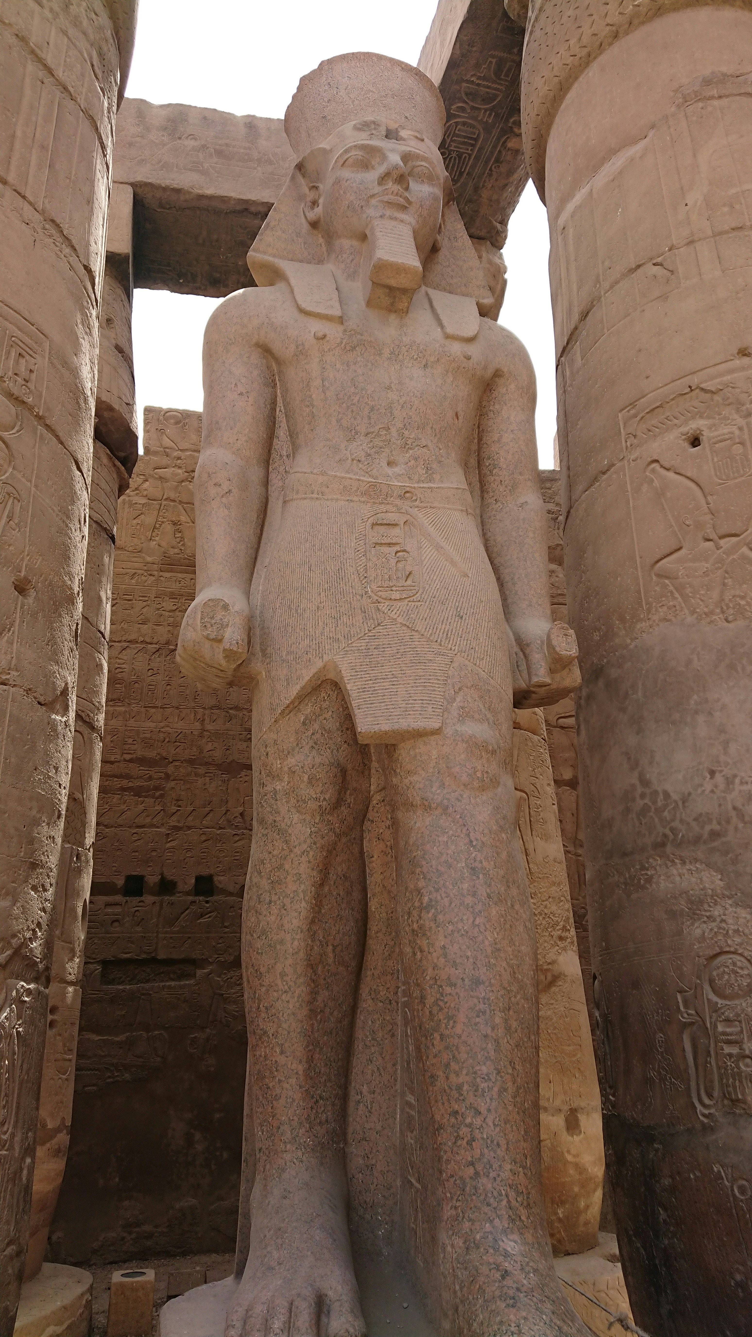 Luxor temple Ramses Ii statue