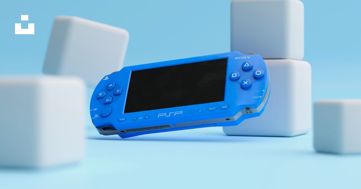파란색과 흰색 닌텐도 Wii 게임 시스템 사진 Unsplash의 무료 게임 이미지