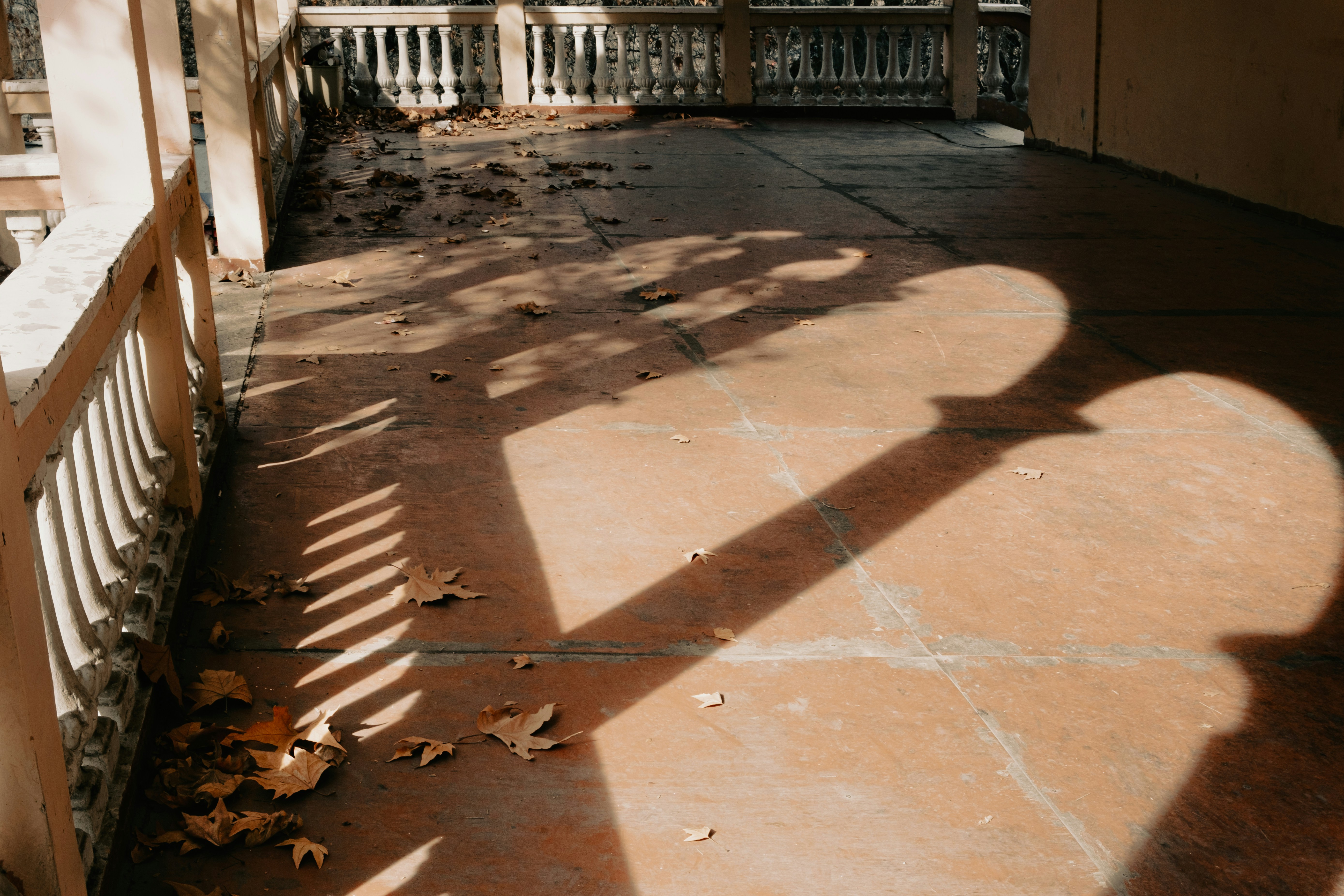 A shadow of a person standing on a porch photo – Free Armenia Image on ...