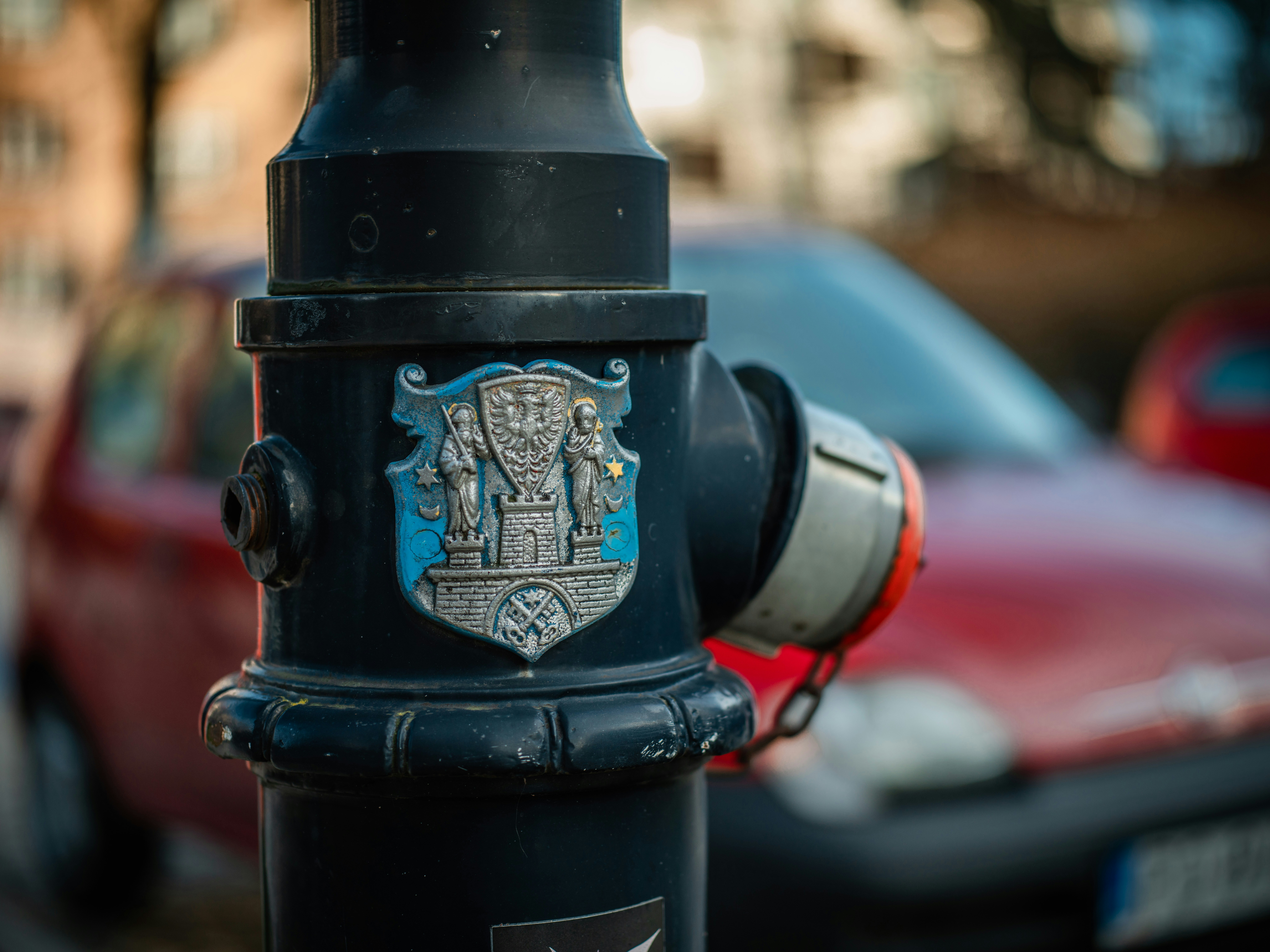 Heraldic Emblem on Urban Infrastructure