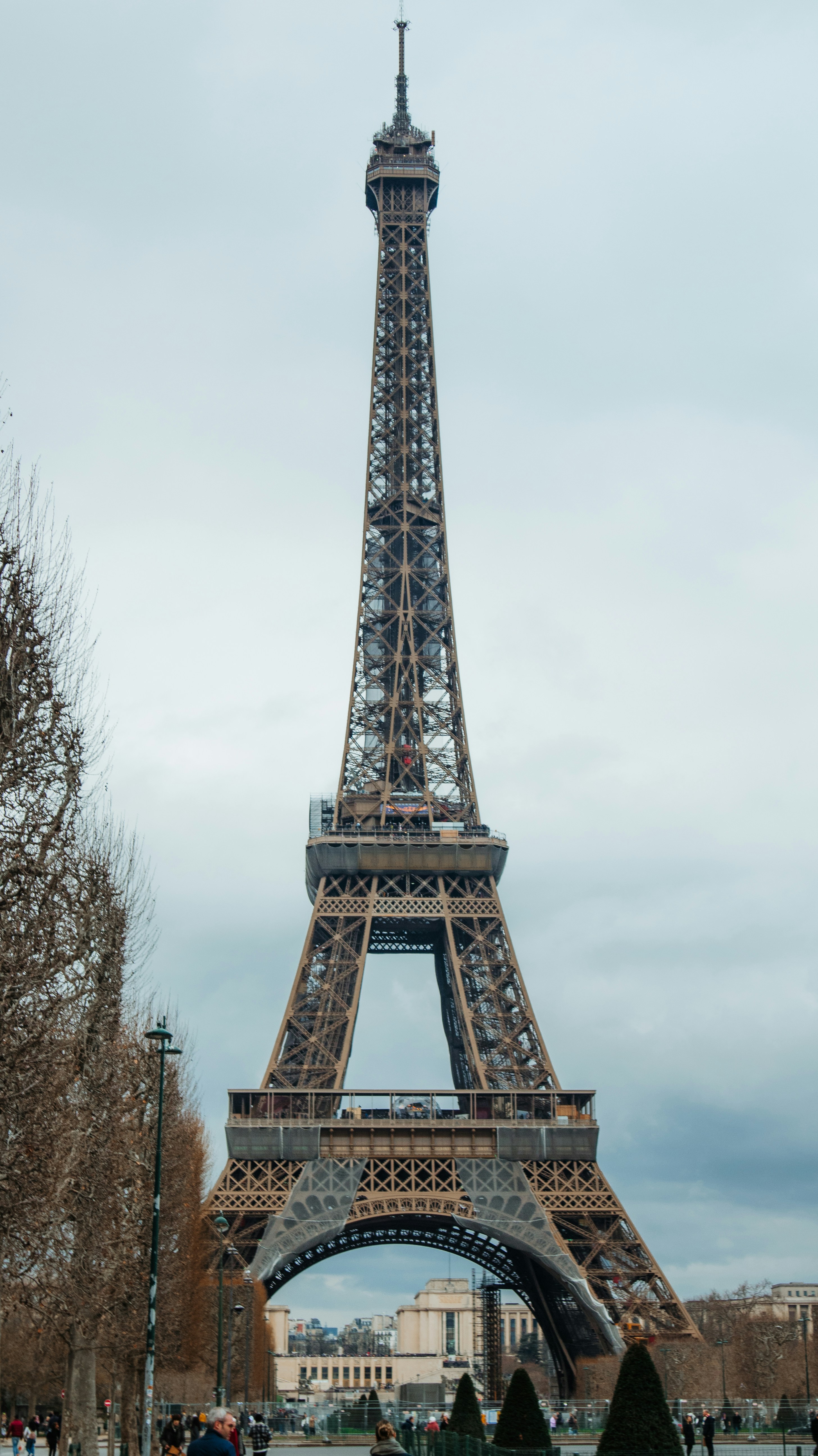 The eiffel tower towering over the city of paris photo – Free France ...