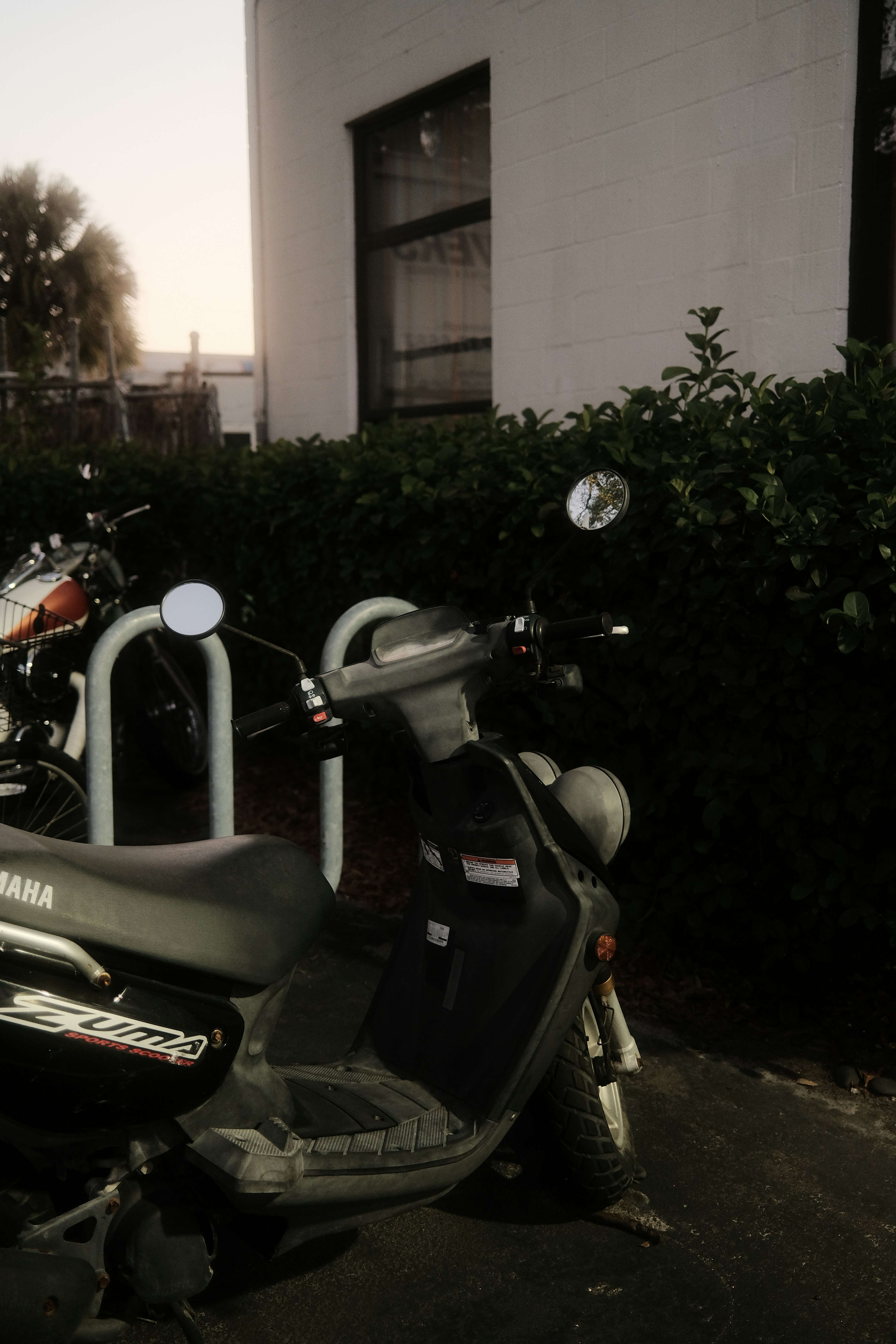 Urban Stillness: The Forgotten Scooter