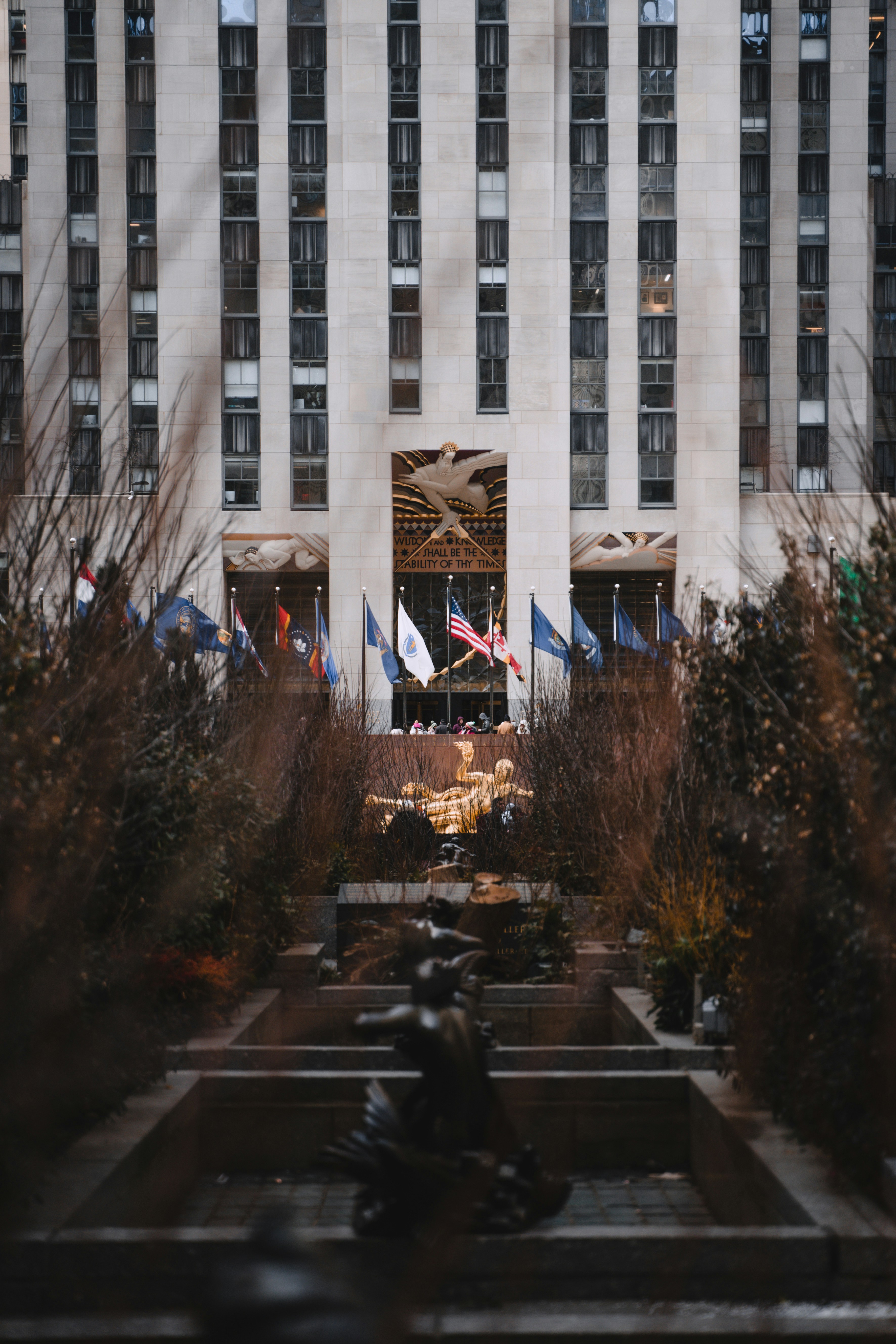 Flag Row at the Temple of Civic Memory