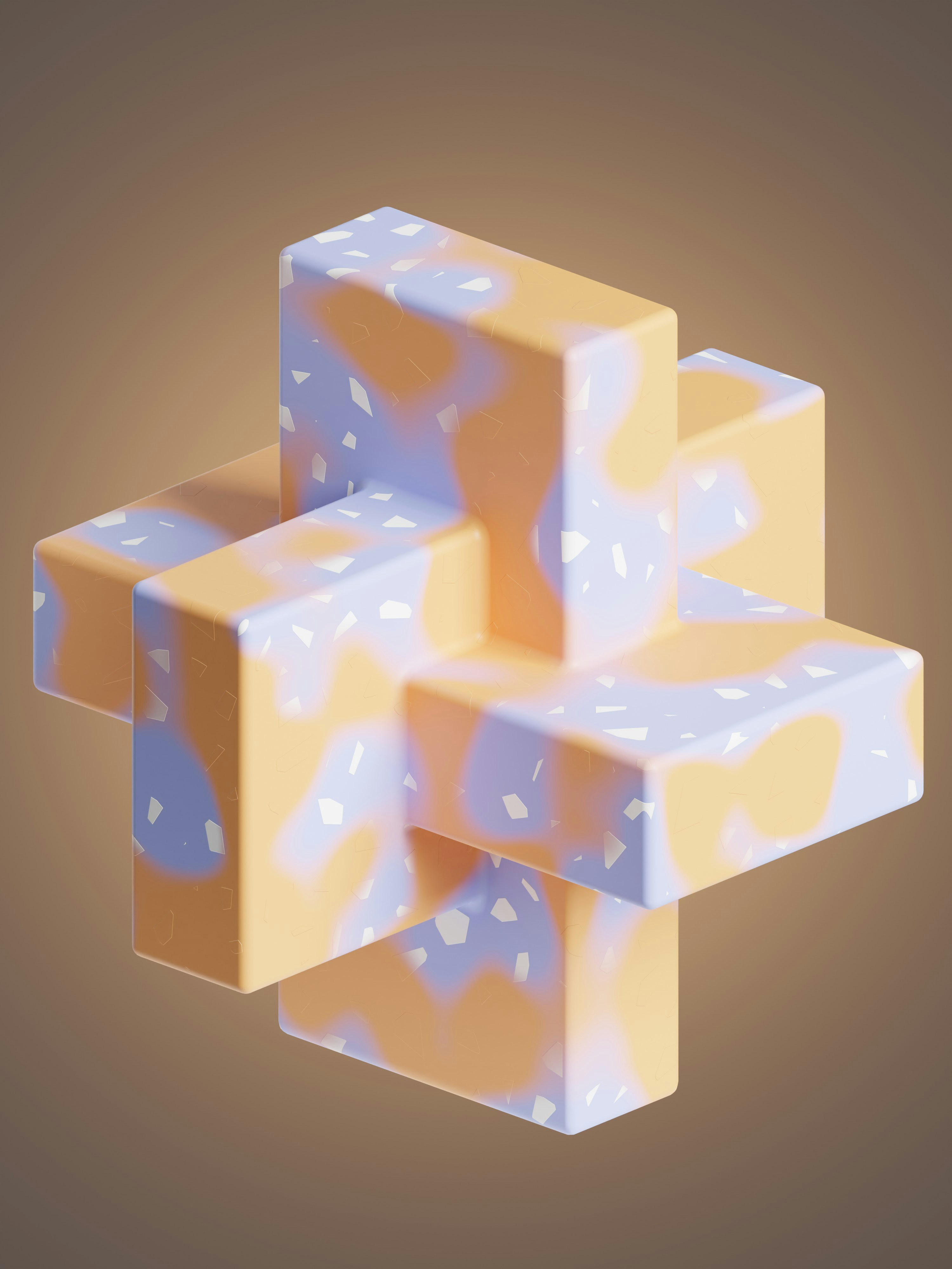 A stylized image of three blocks of soap photo – Free Render Image on ...