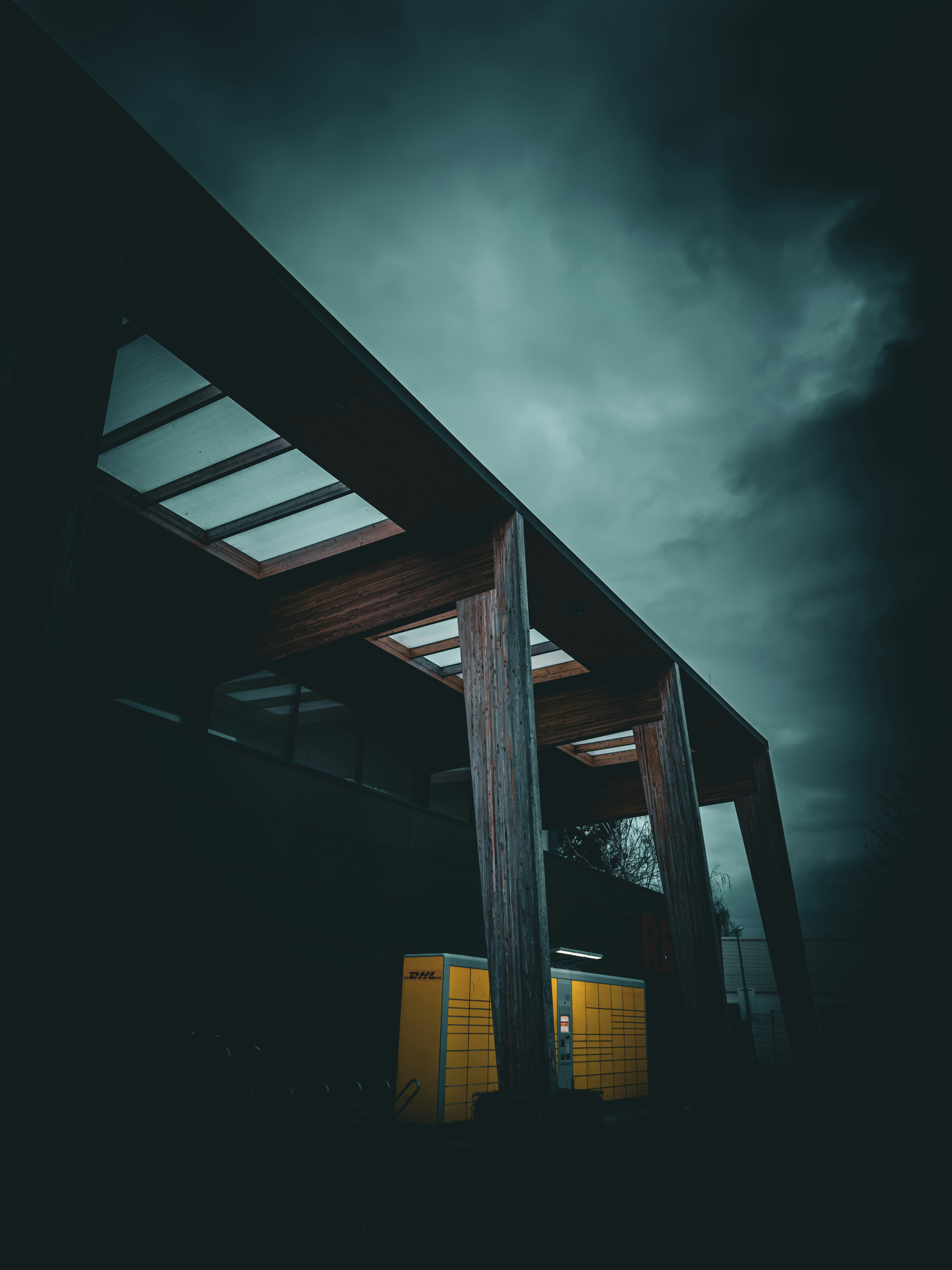 Illuminated Haven Amidst Twilight Shadows