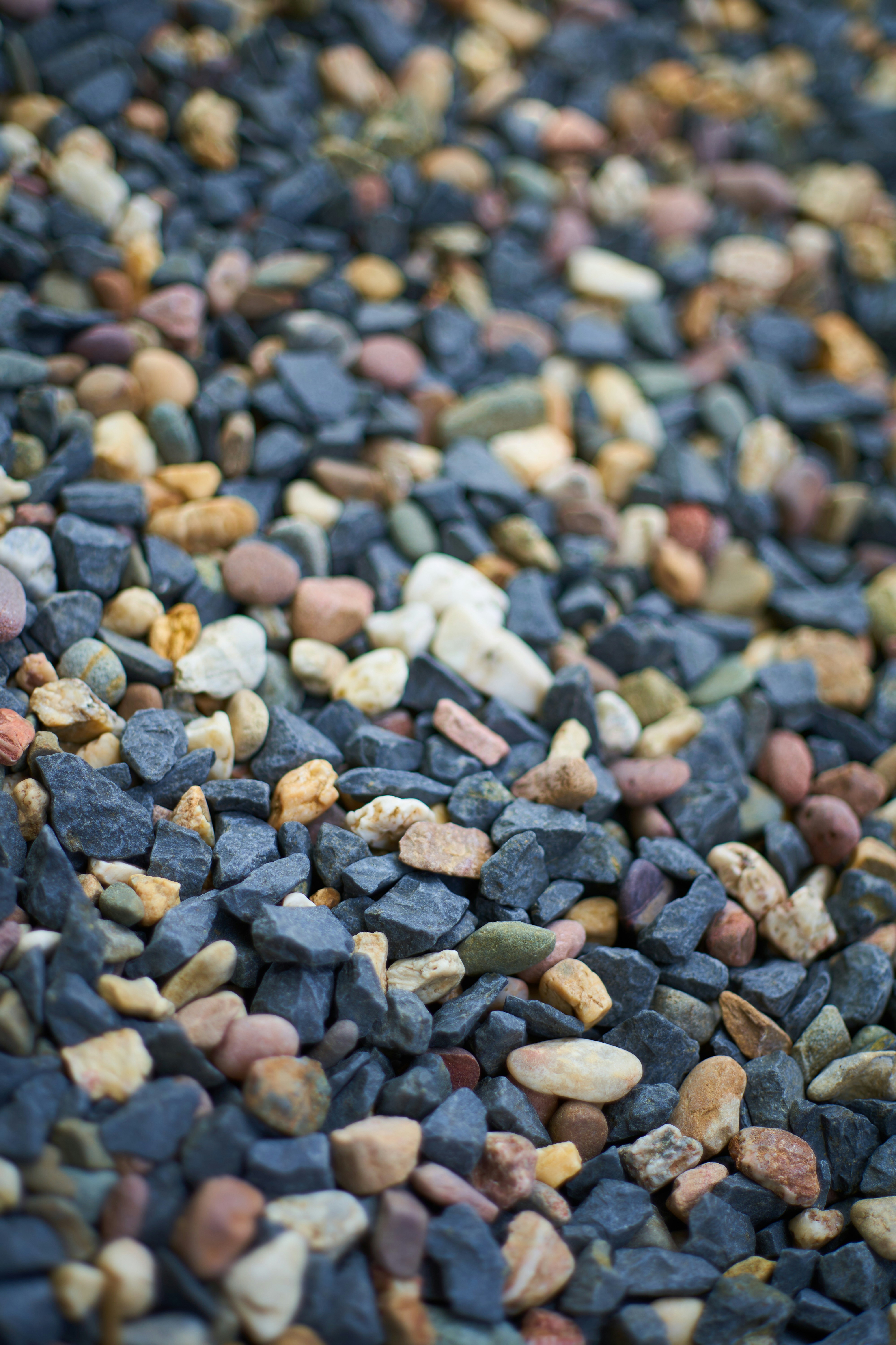 A close up of a bunch of rocks and gravel photo – Free Pebbles Image on ...