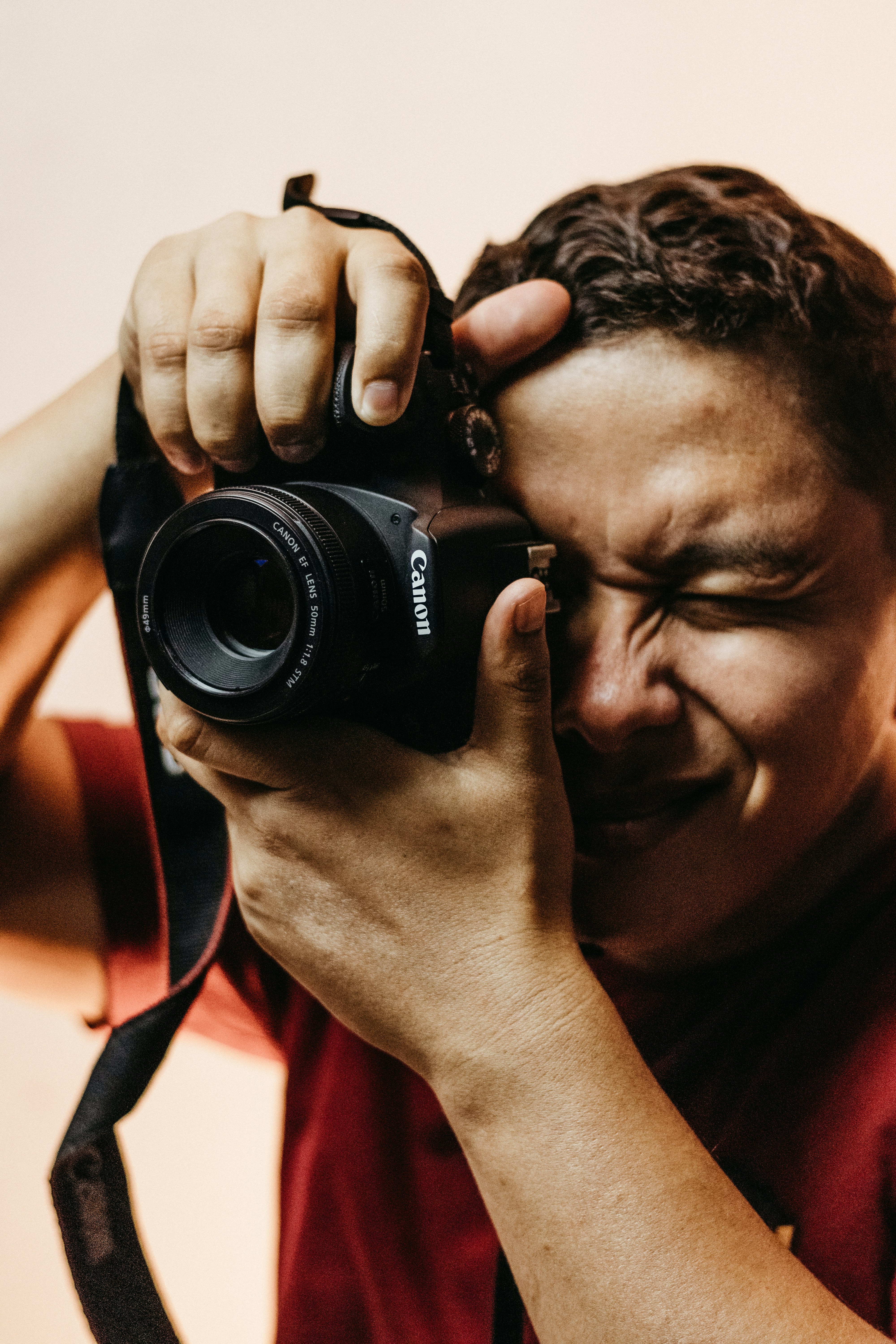 Person Taking A Picture With A Camera