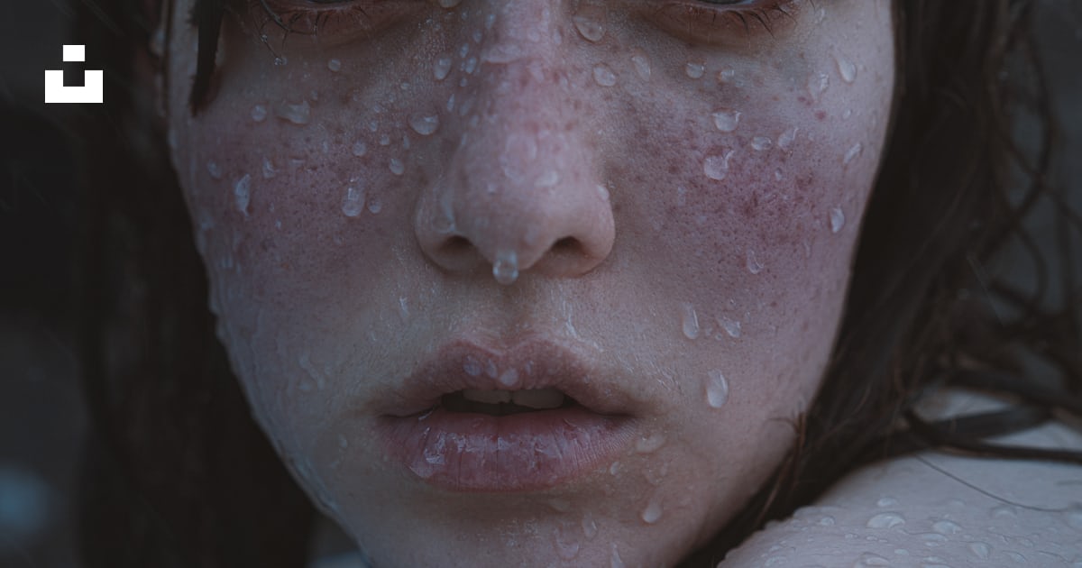 Foto Un Primer Plano De Una Mujer Con Pecas En La Cara Imagen Persona