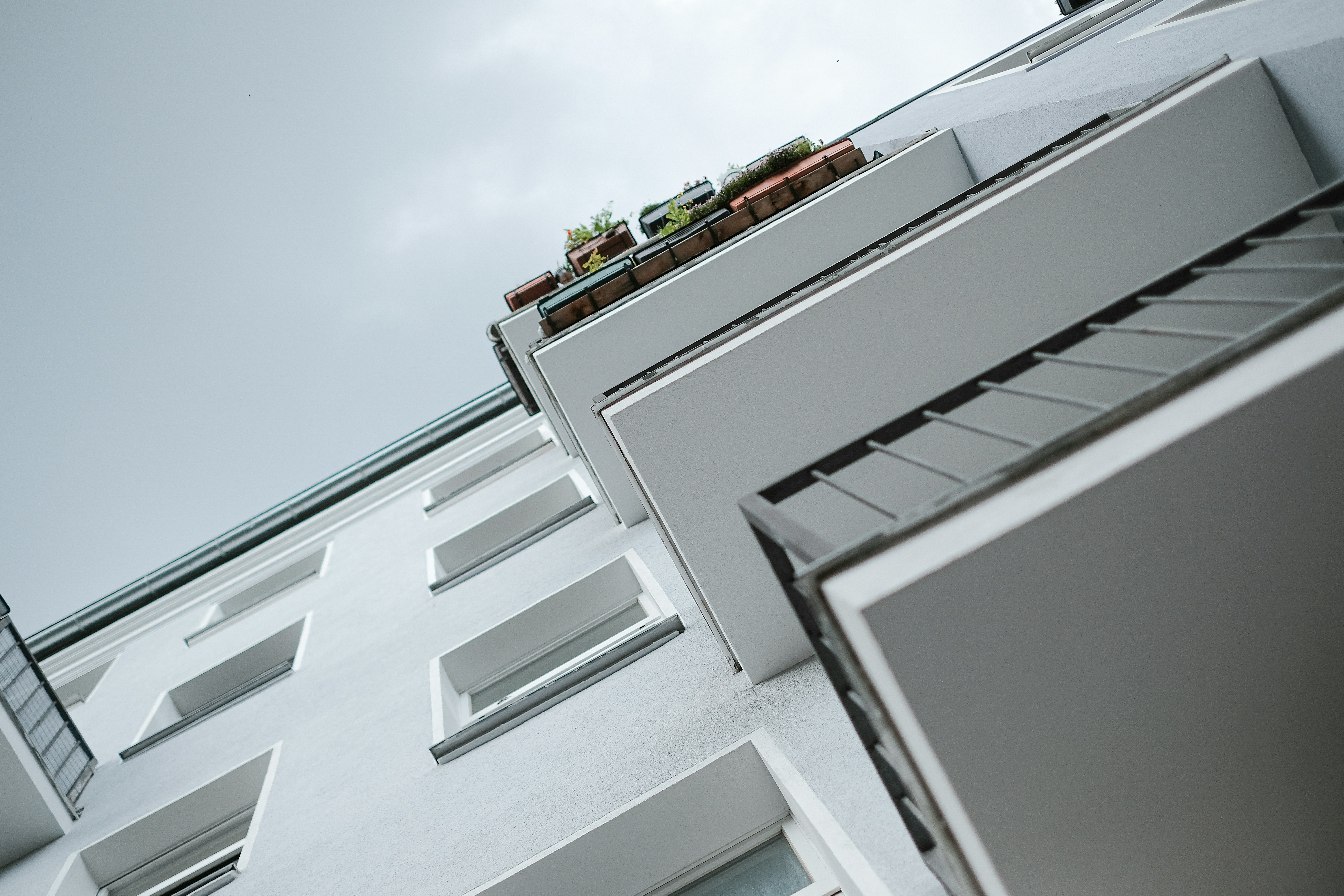 A tall white building with lots of windows photo – Free Berlin Image on ...