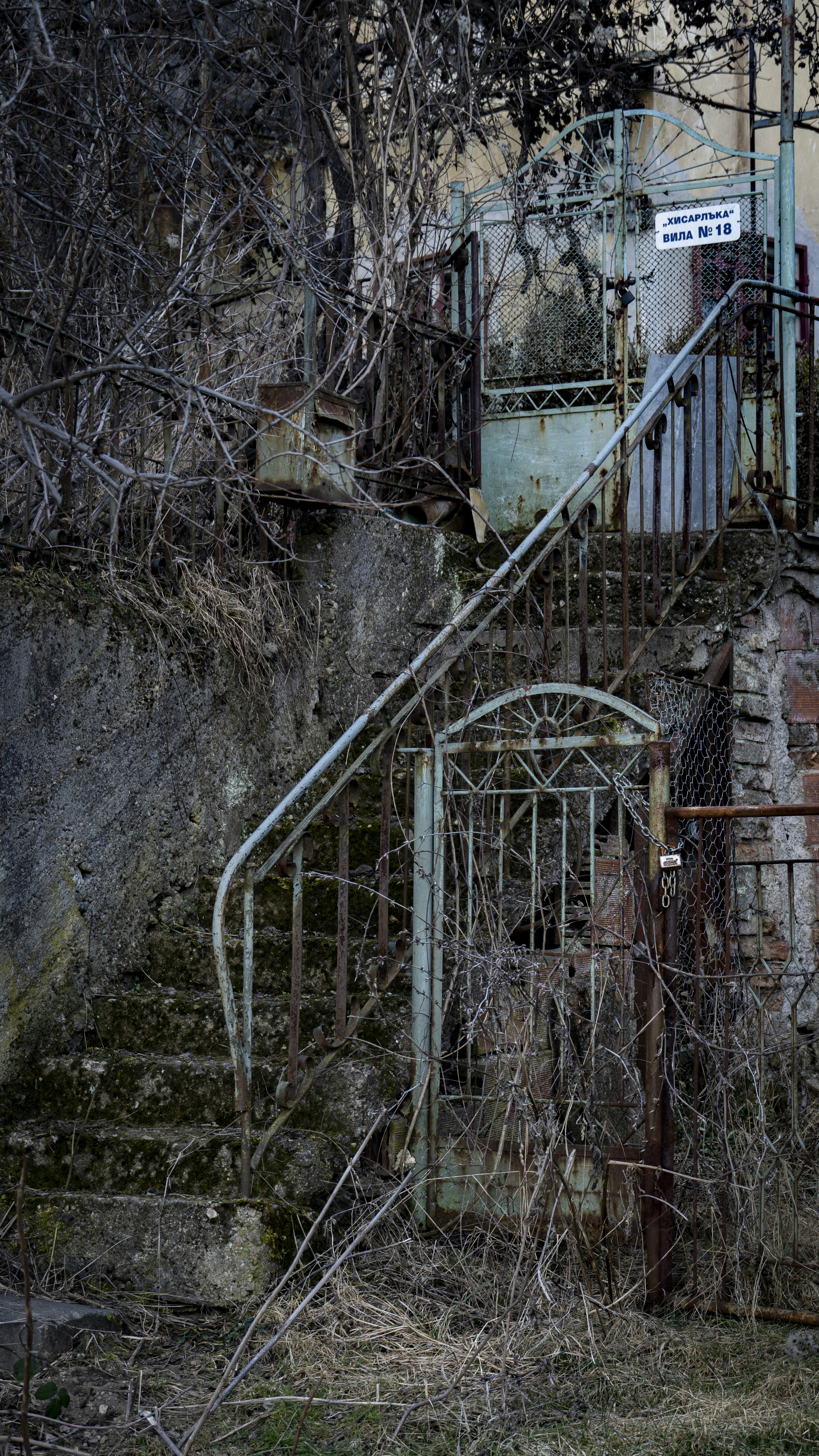 Echoes of Abandonment: The Forgotten Staircase