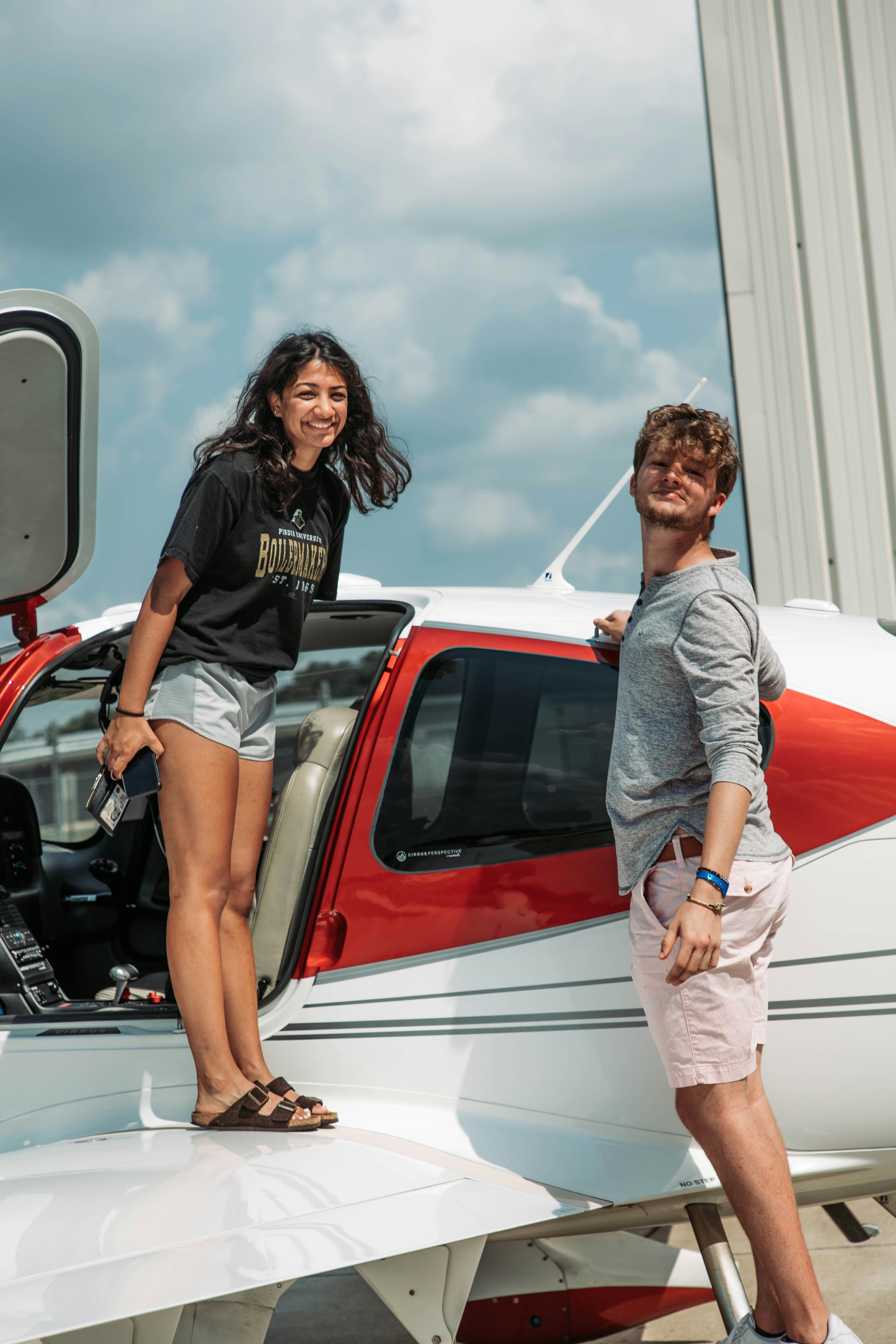 Adventurous Spirits on the Tarmac