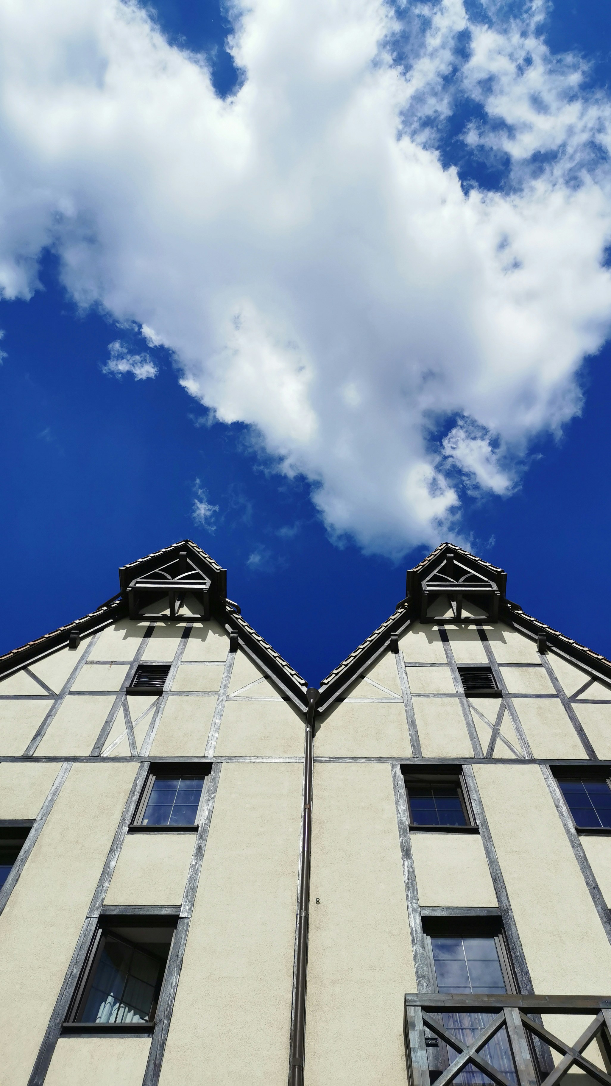Converging Rooflines Under a Cerulean Sky