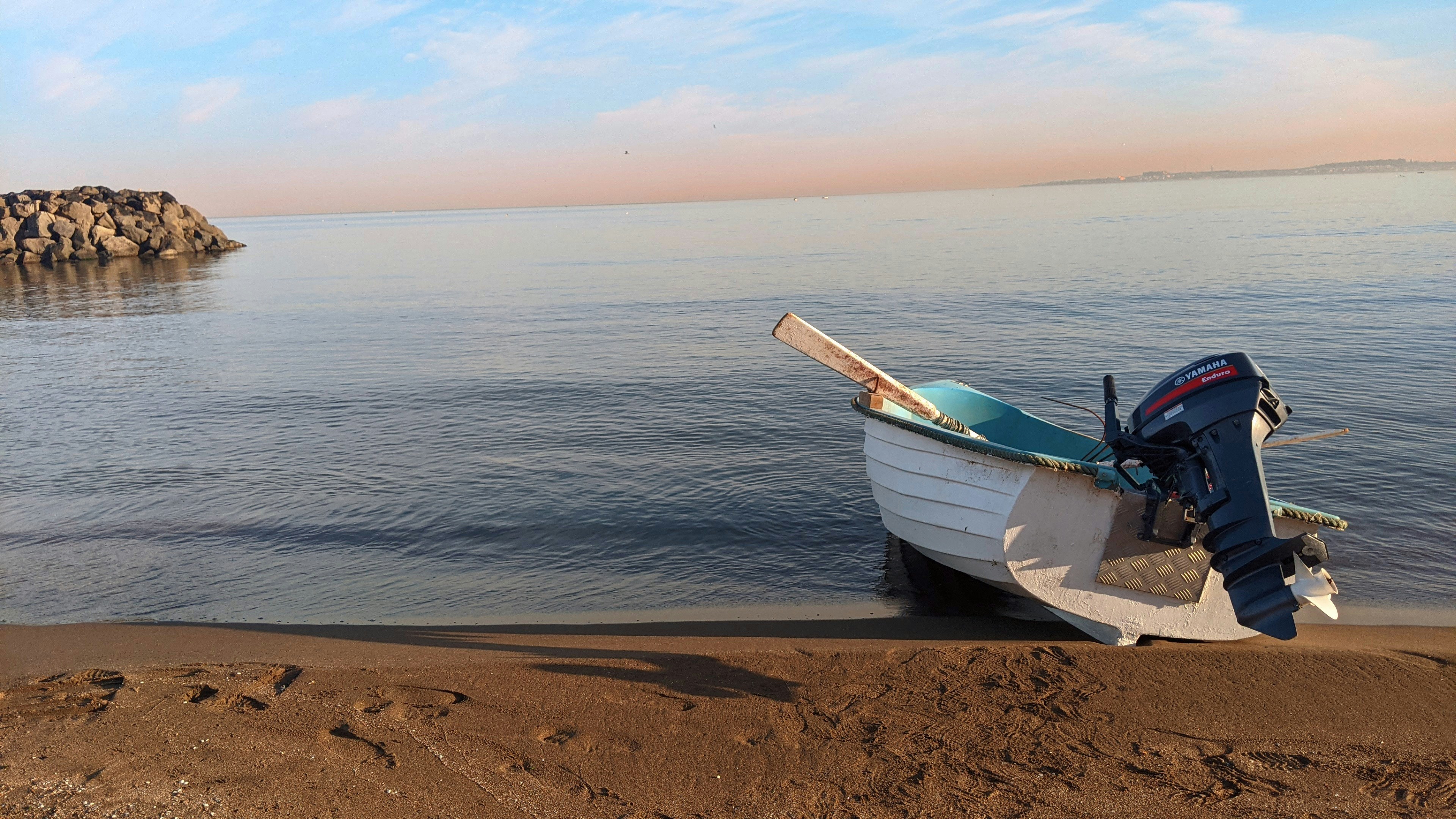Beach Horizon Boat