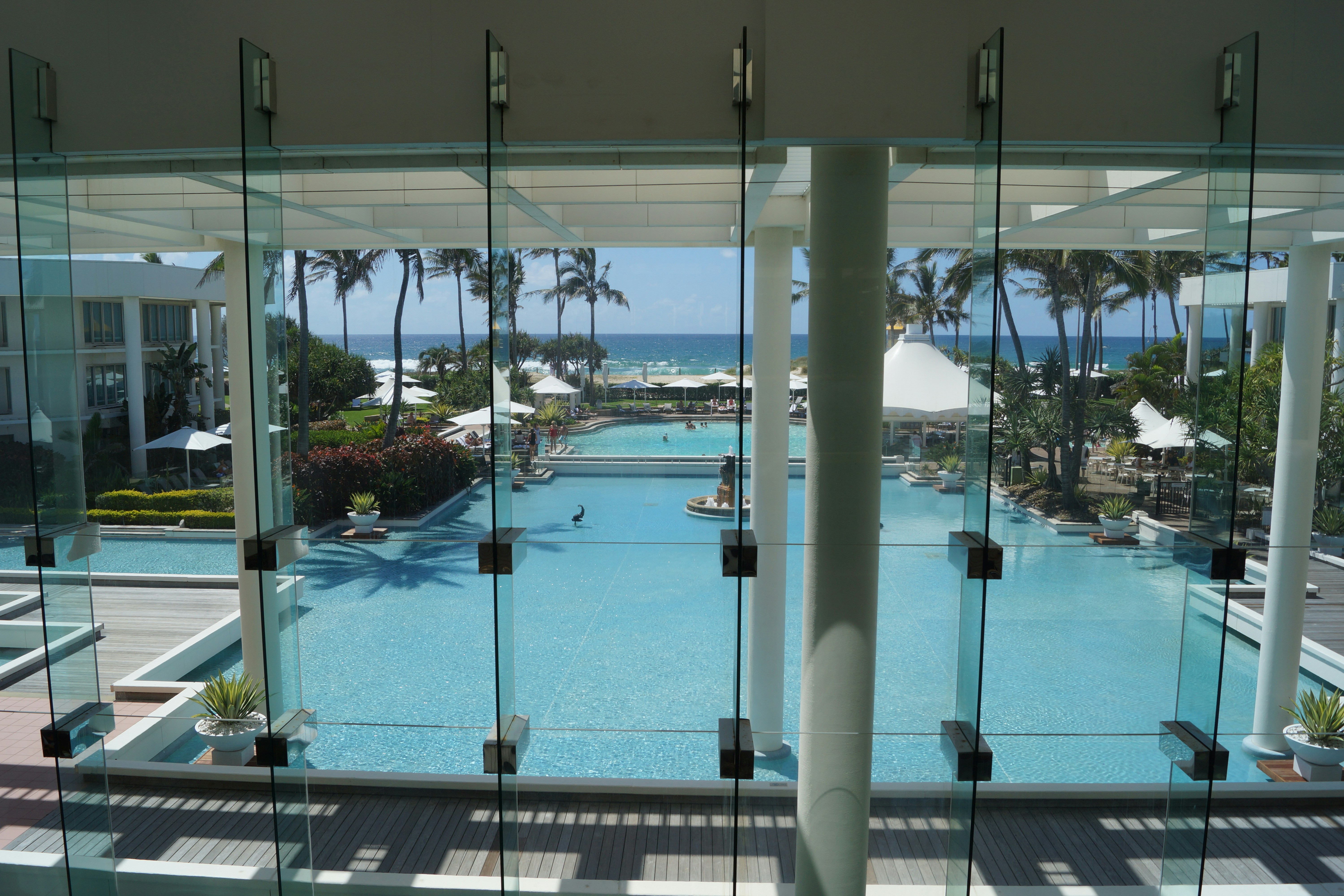 View from inside to outside