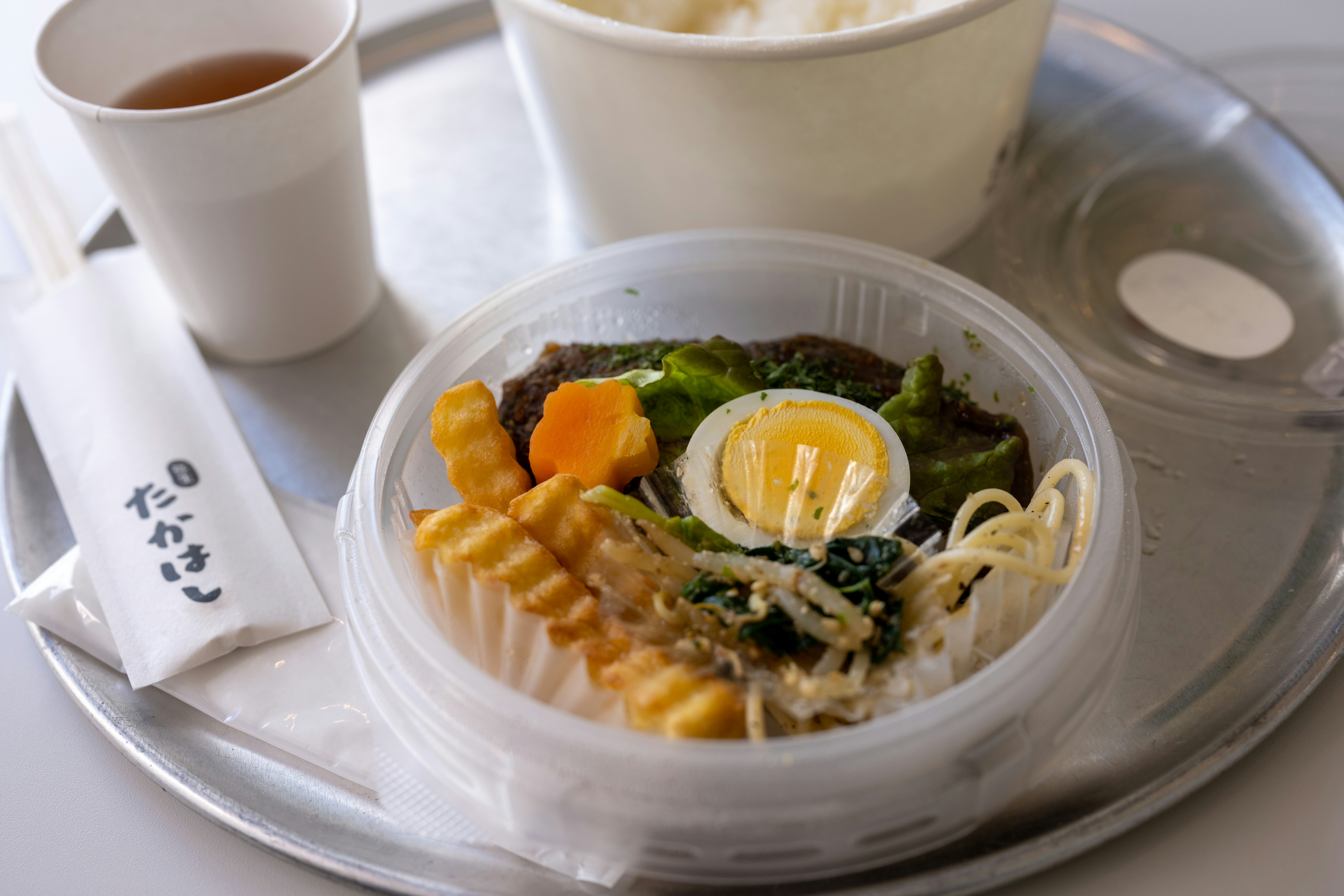 Tray-Top Bento: A Close-Up of a Cozy Bento Bowl