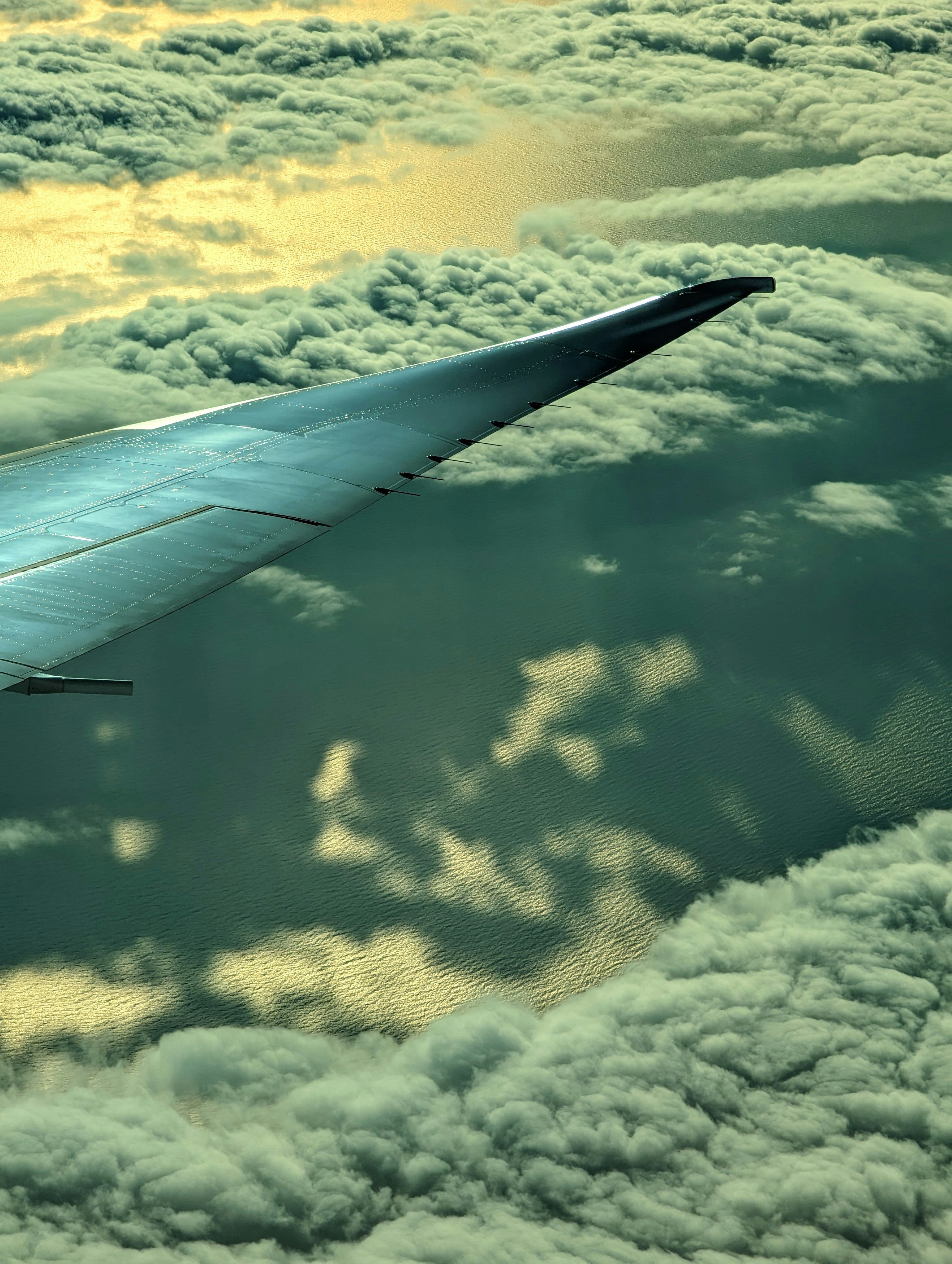 Clouds over the Mediterranean