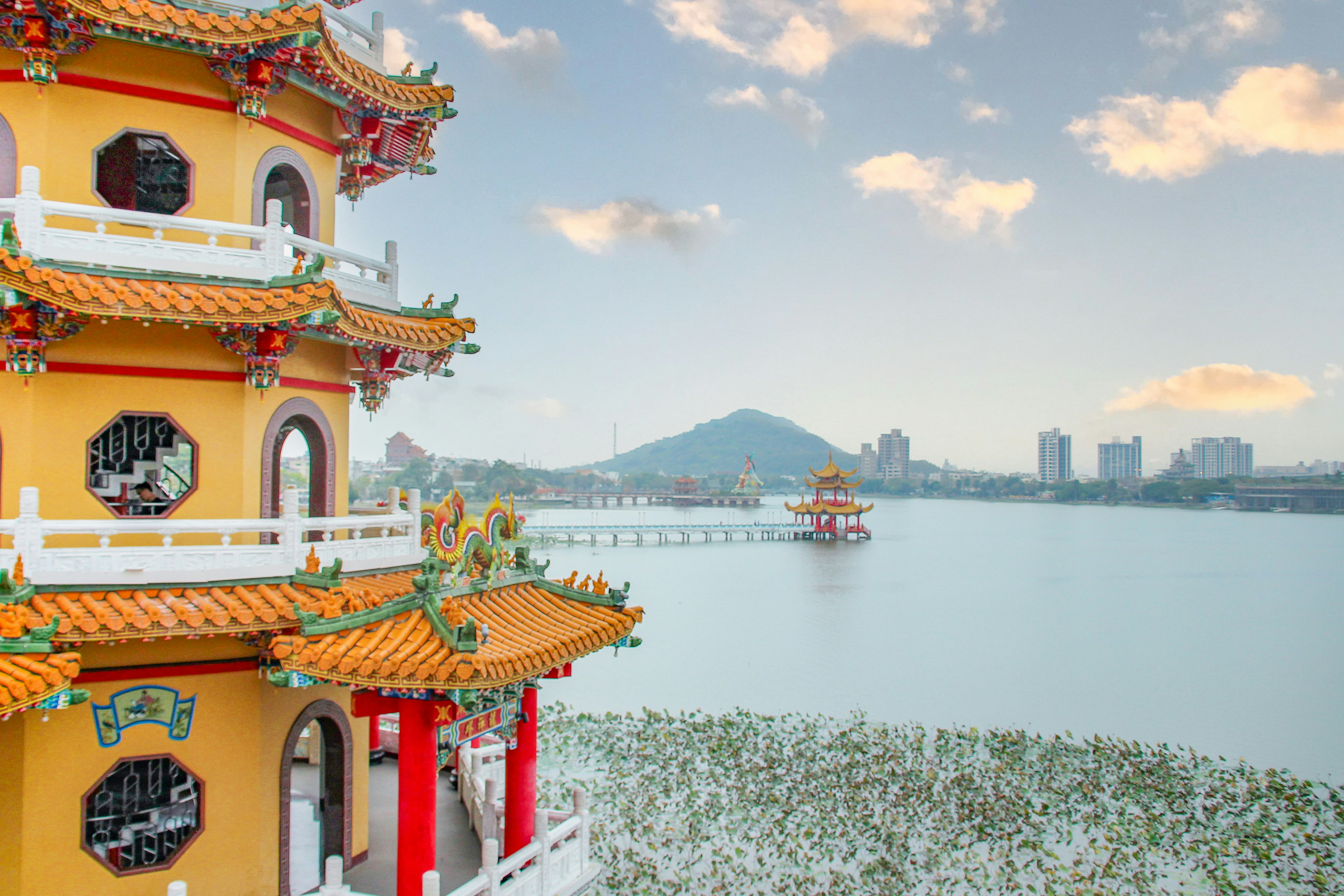 Serenity by the Pagoda Shores
