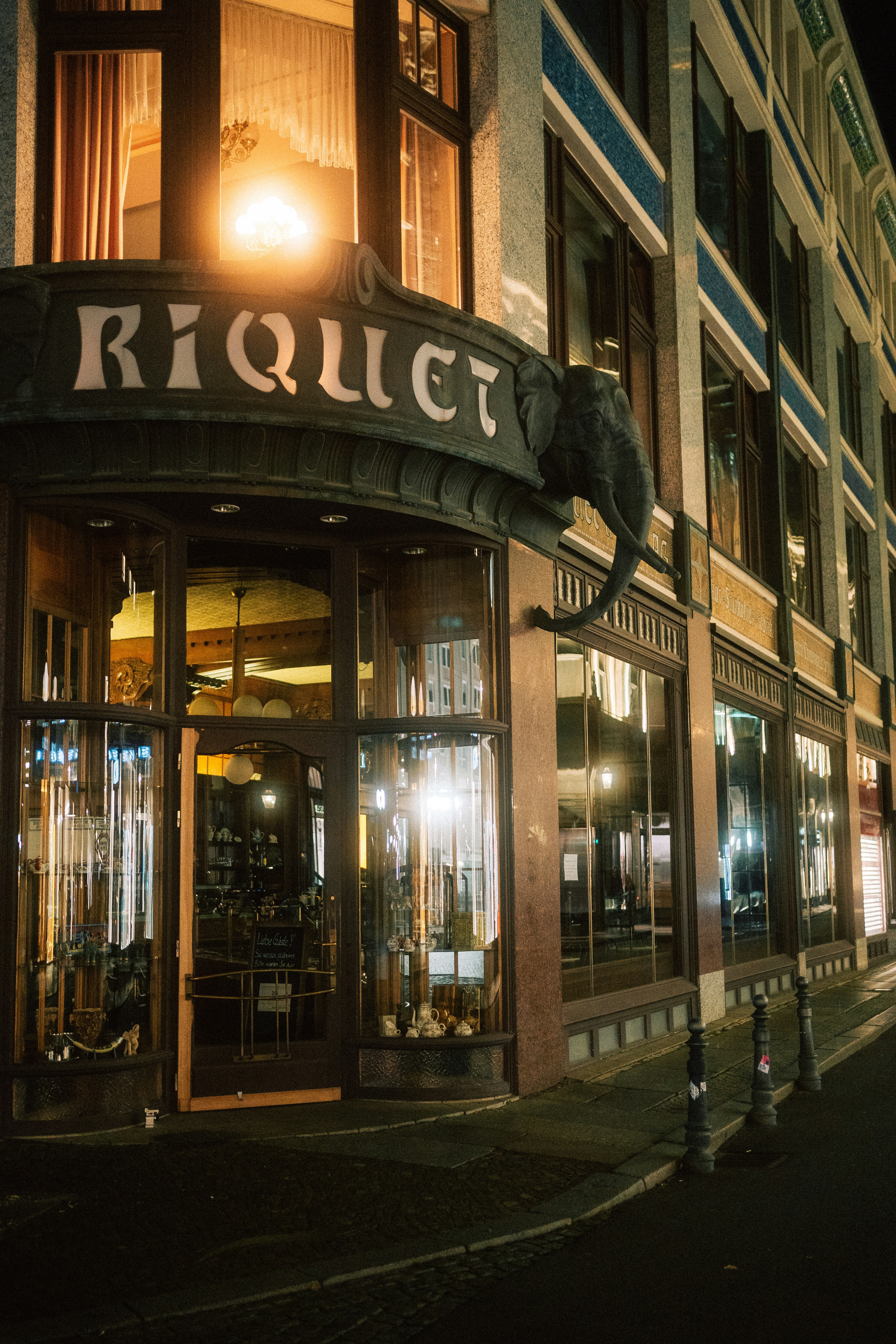 Warm Glow at the City Corner Café