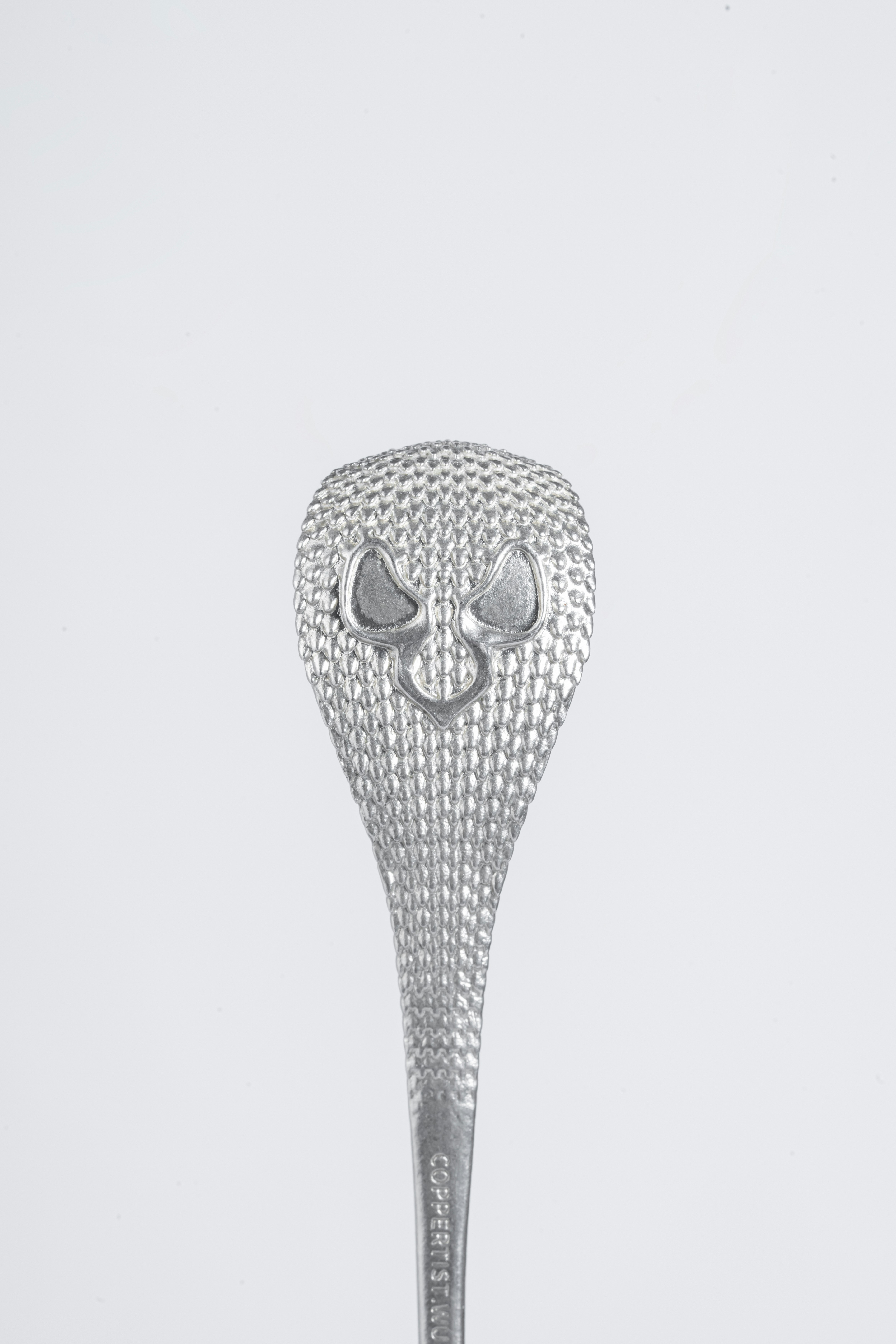 A silver spoon with a smiley face on it photo – Free Cutlery Image on ...