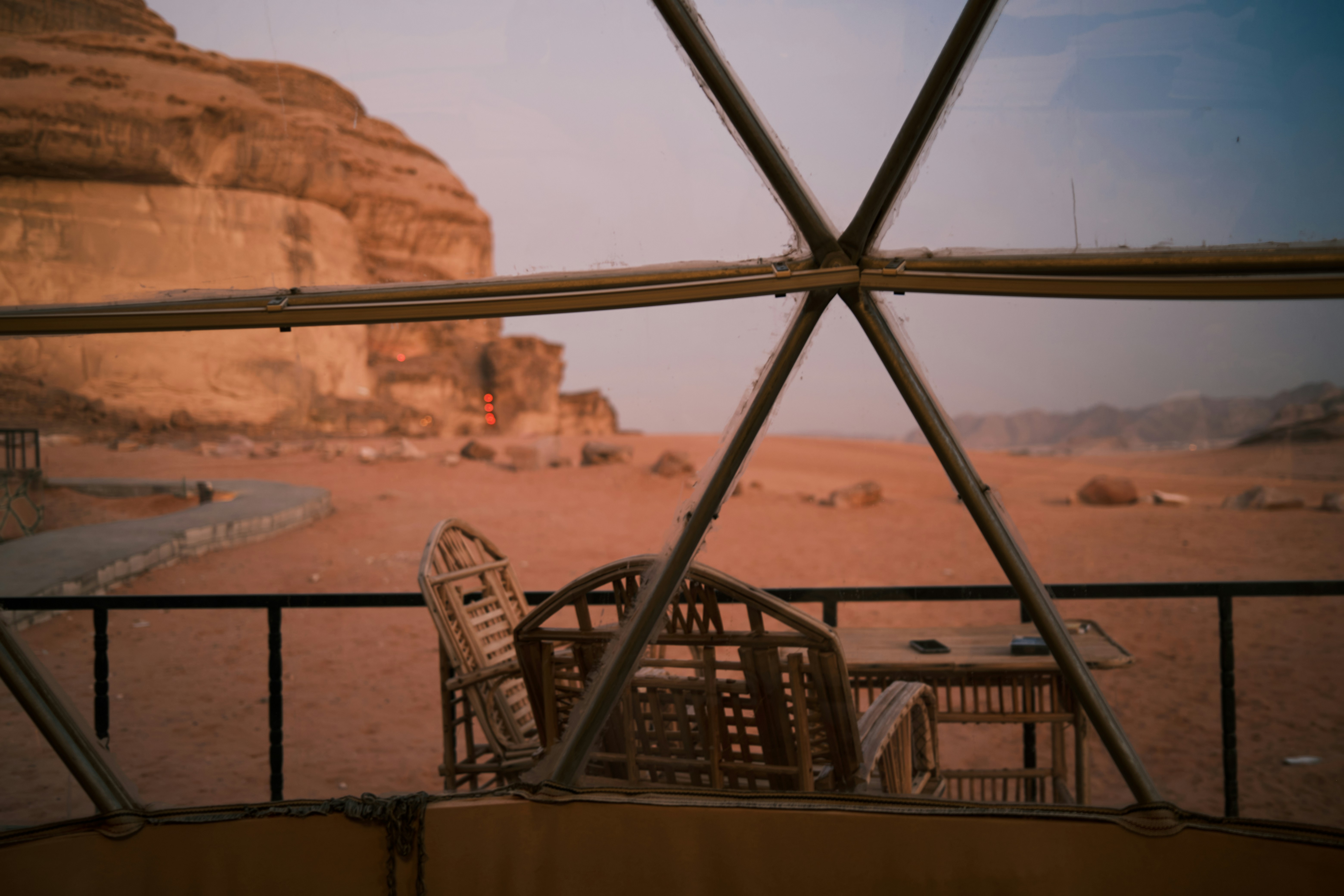A view of a desert from inside a vehicle photo – Free Wadi rum Image on ...