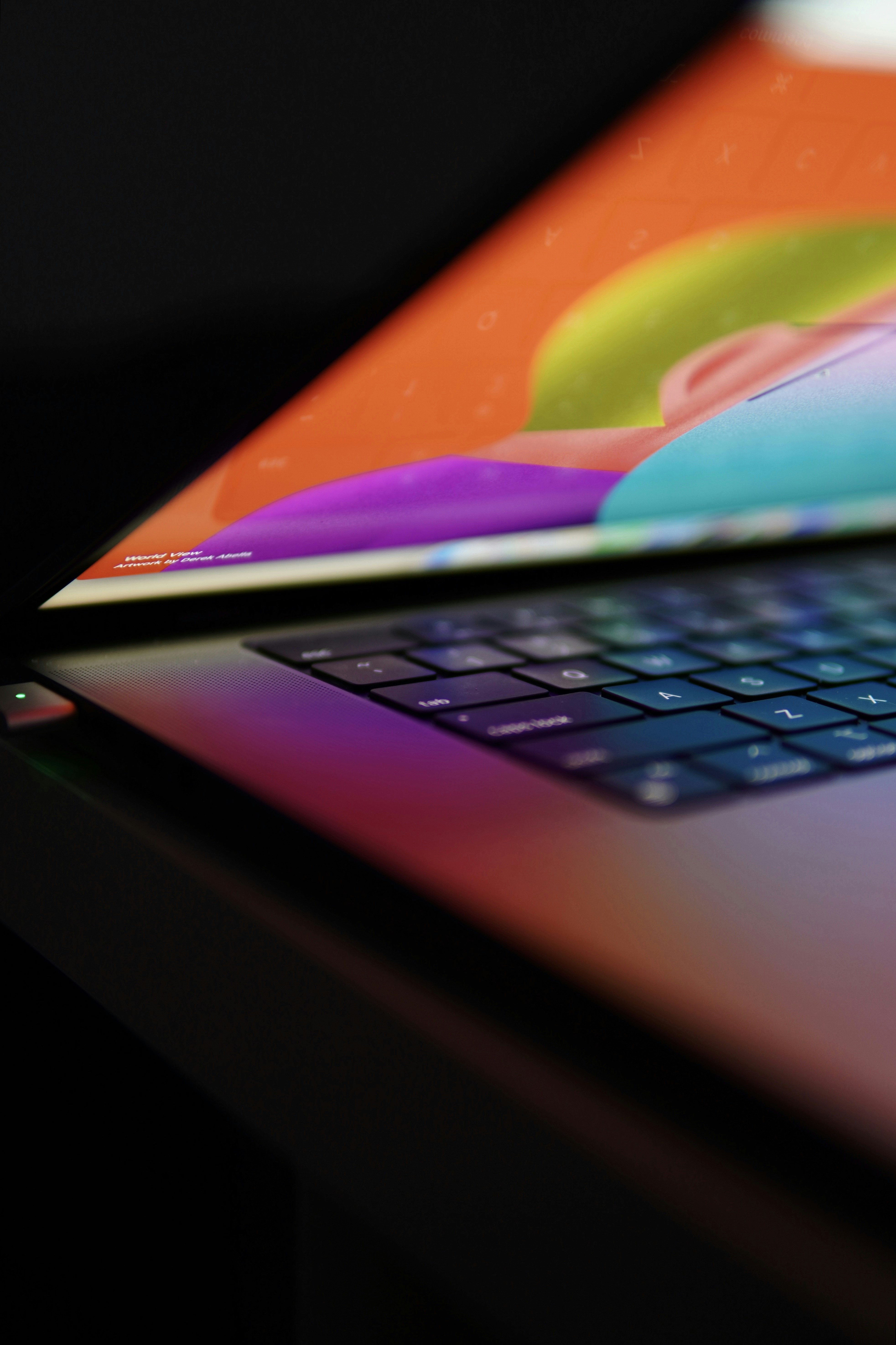 A close up of a laptop computer keyboard photo – Free Wallpaper Image ...