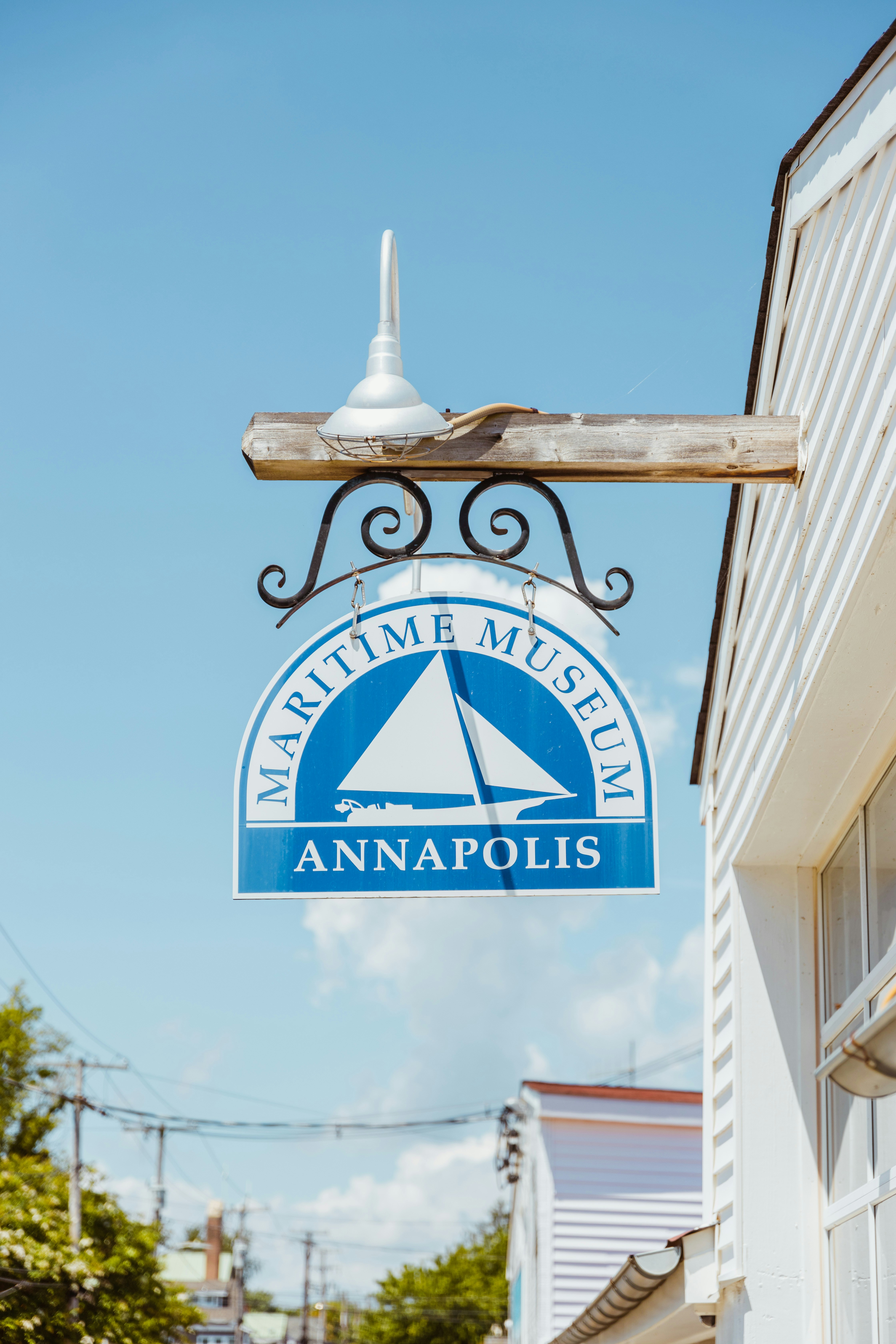 Annapolis, Maryland maritime museum. A wonderful day to sail.