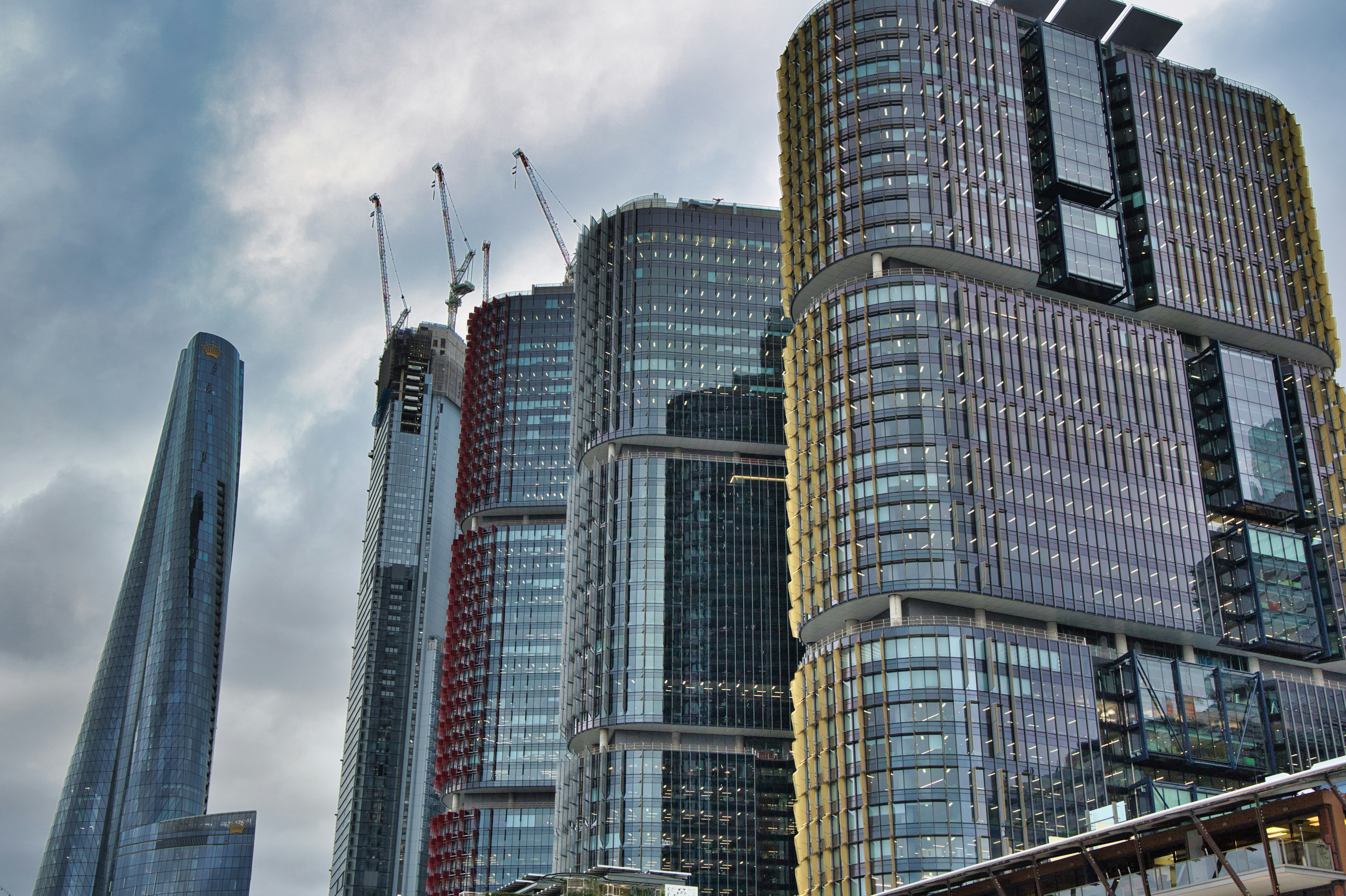 A group of tall buildings next to each other photo – Free Barangaroo ...