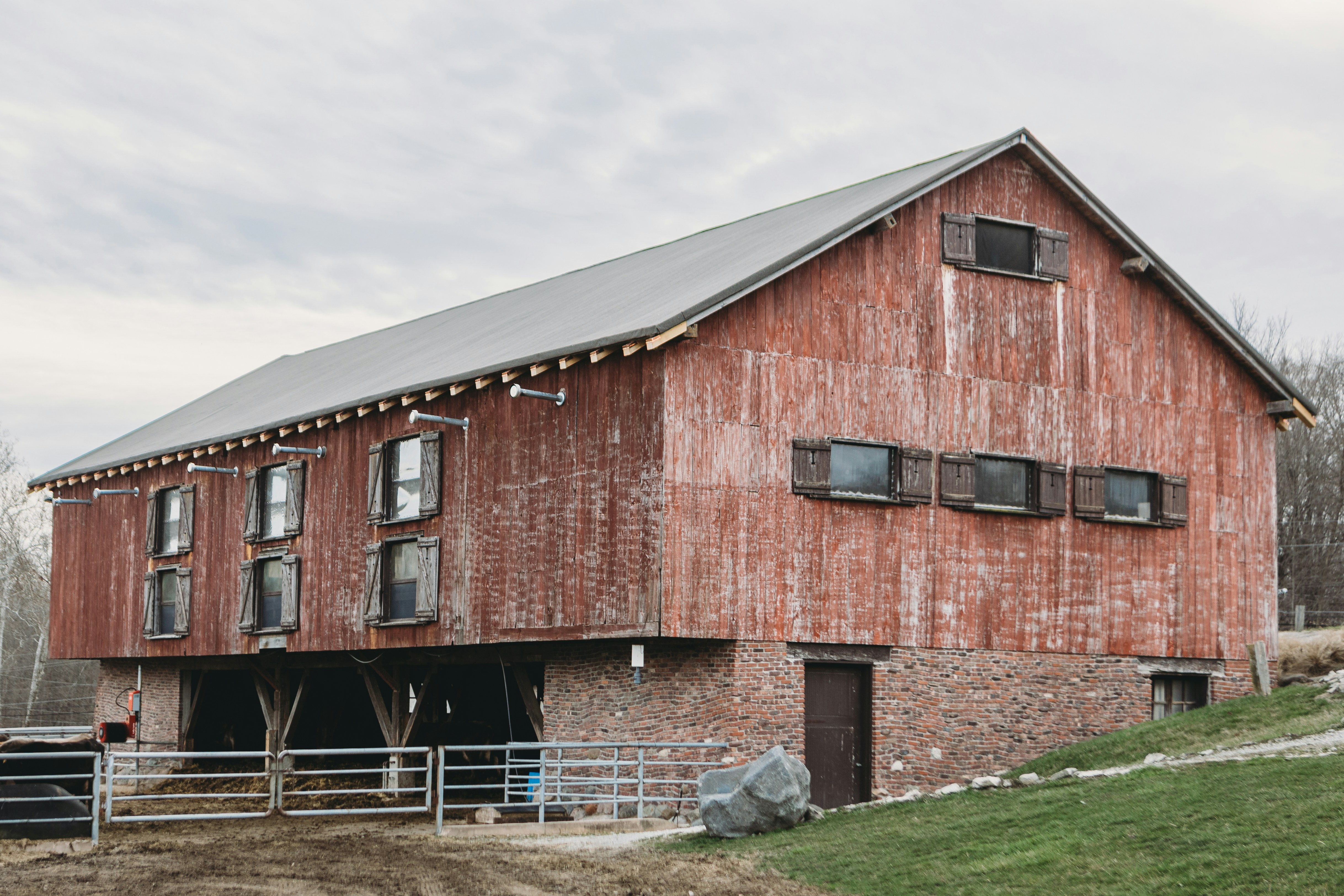 Vintage Two-Story Barn