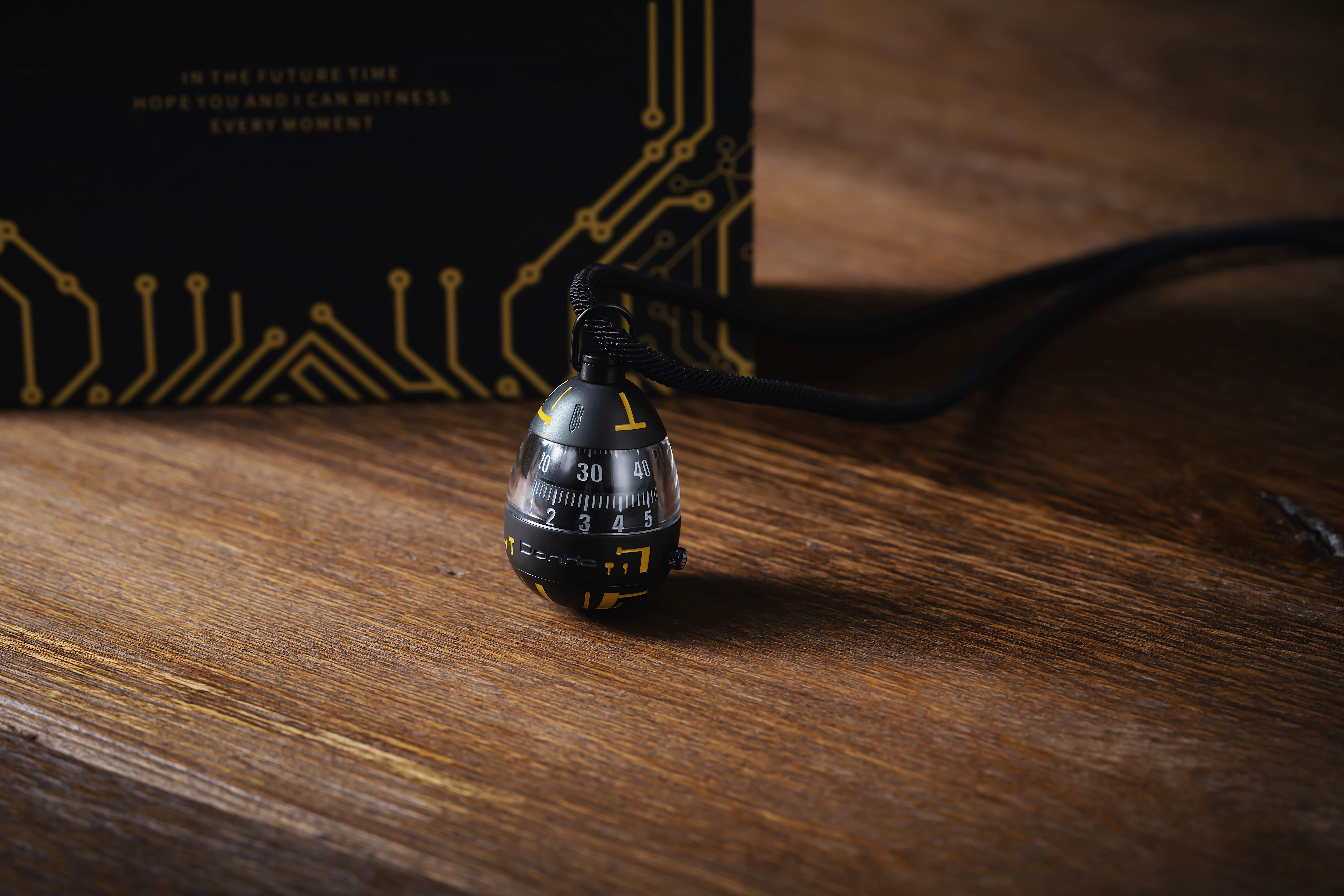 Tiny Dial, Big Mystery: The Sealed Timekeeper on the Wooden Stage