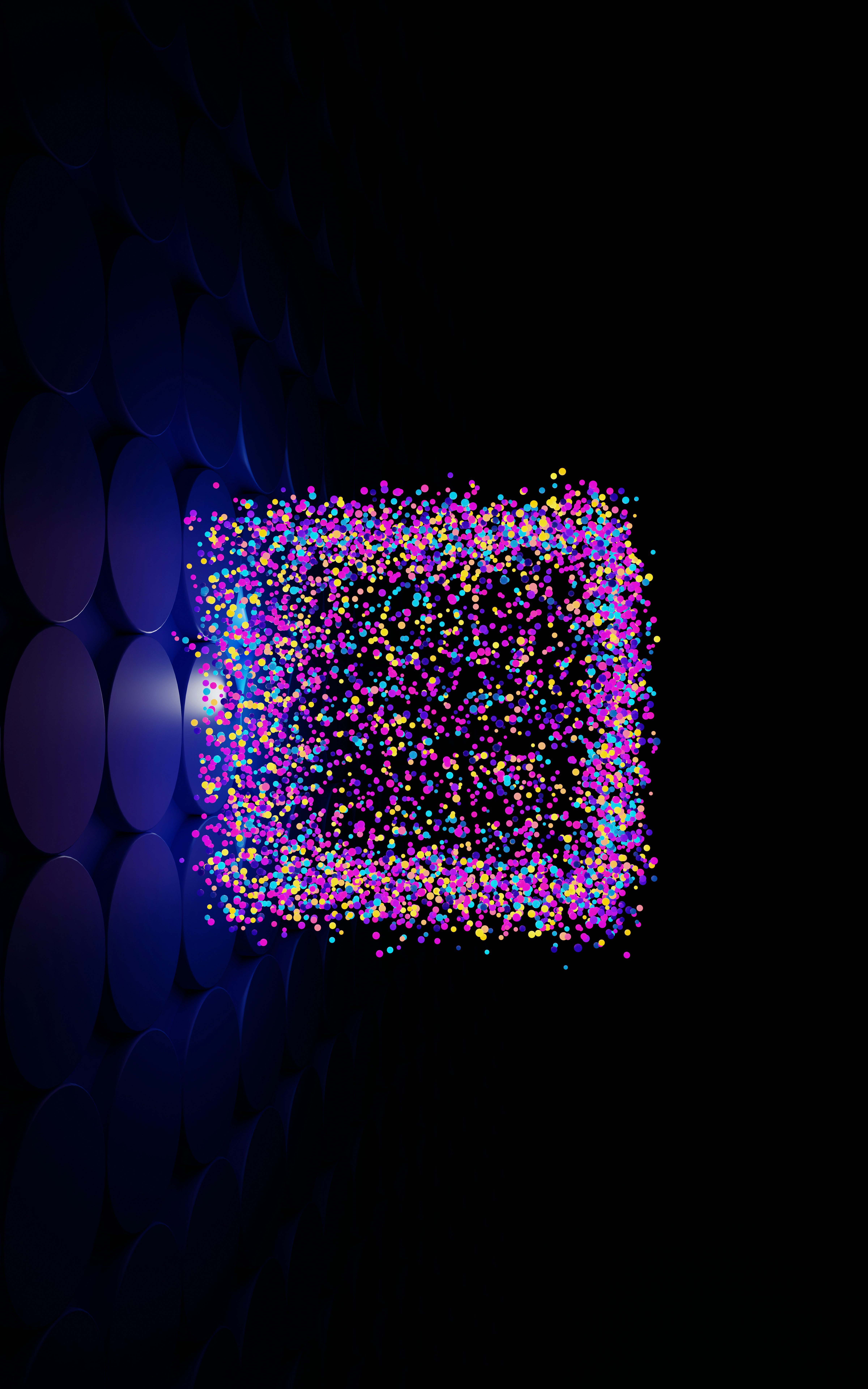 A television screen with a lot of colored sprinkles on it photo – Free ...