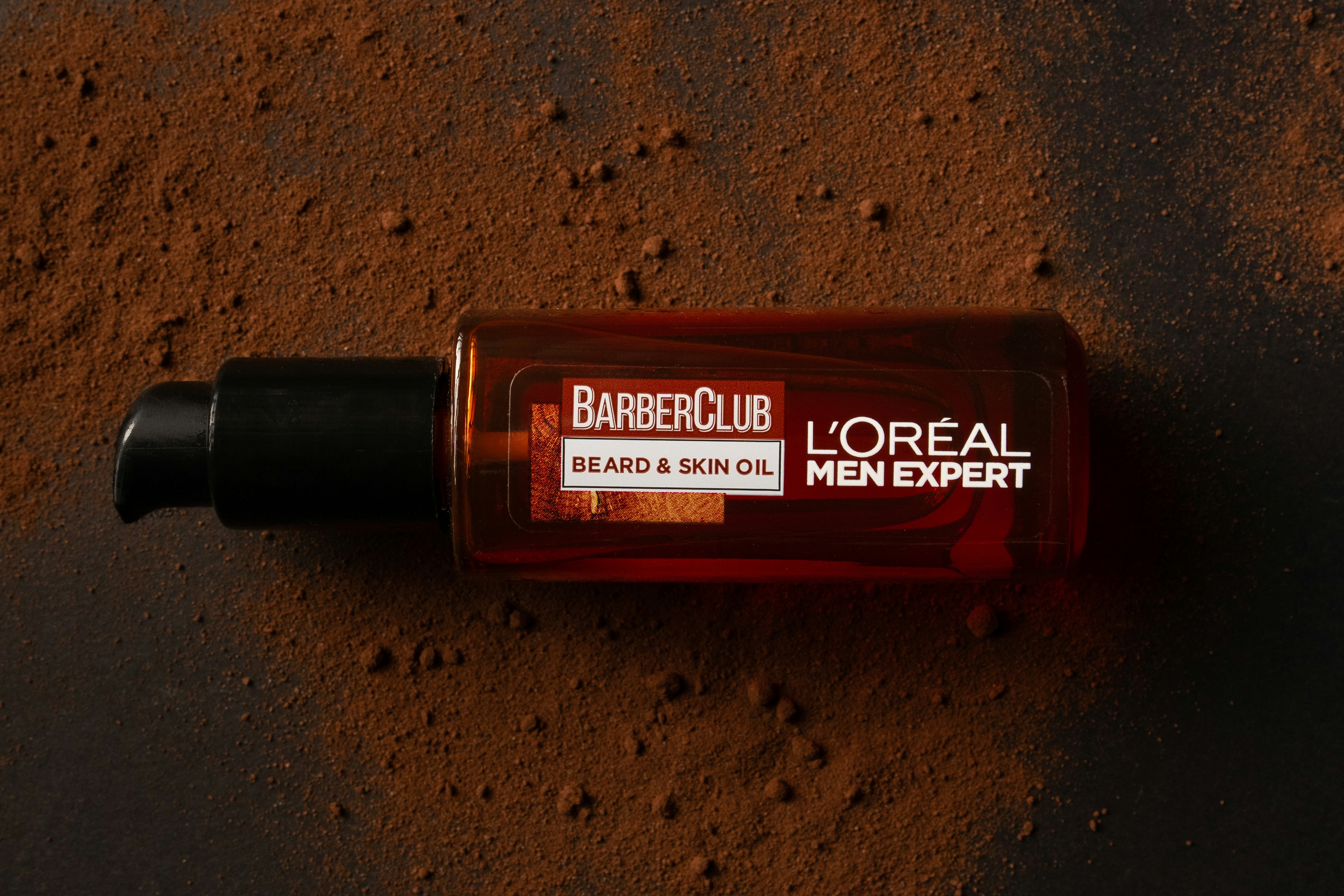 Skin oil product photography