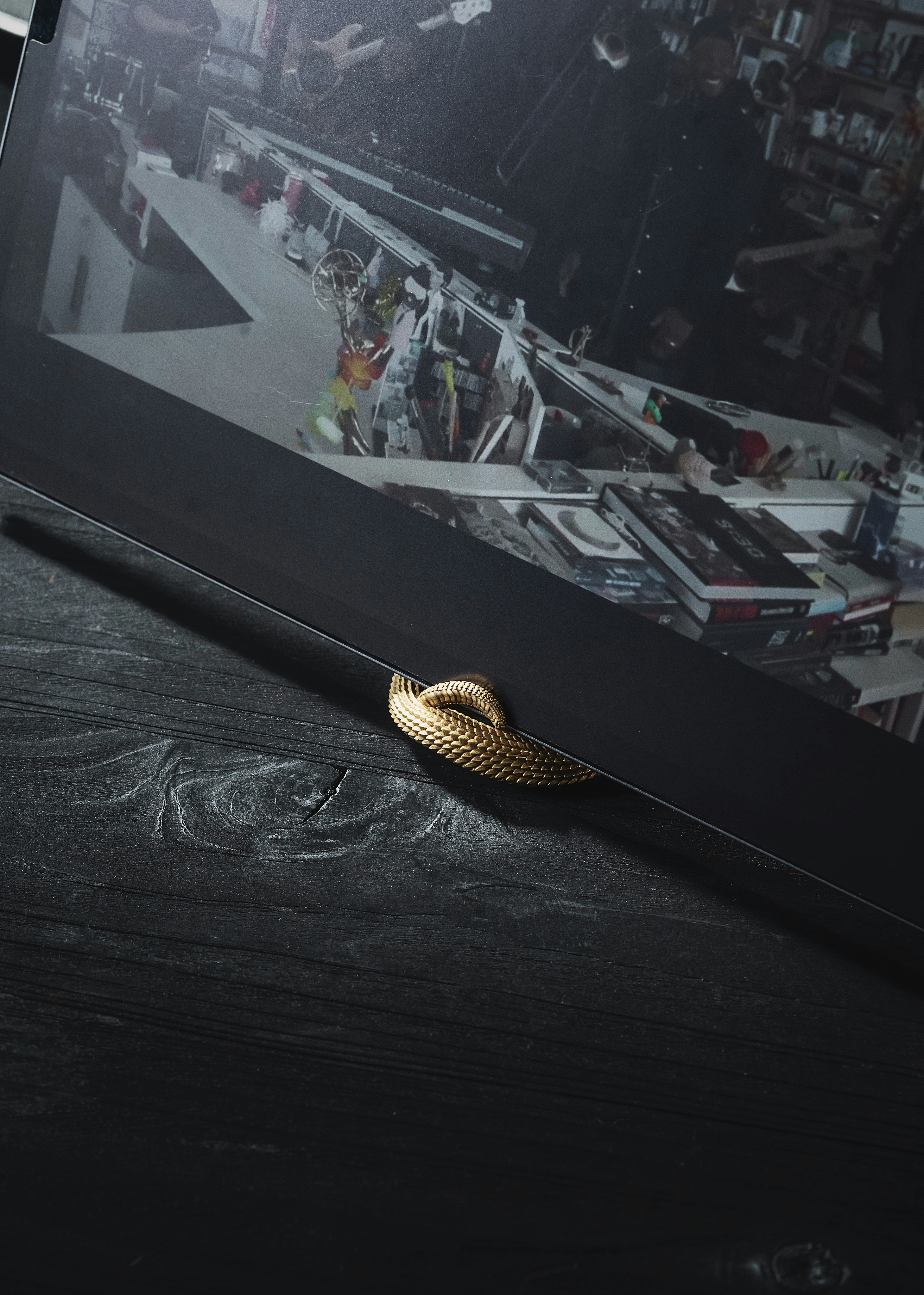 A close up of a computer screen with a picture on it photo – Free Adult ...