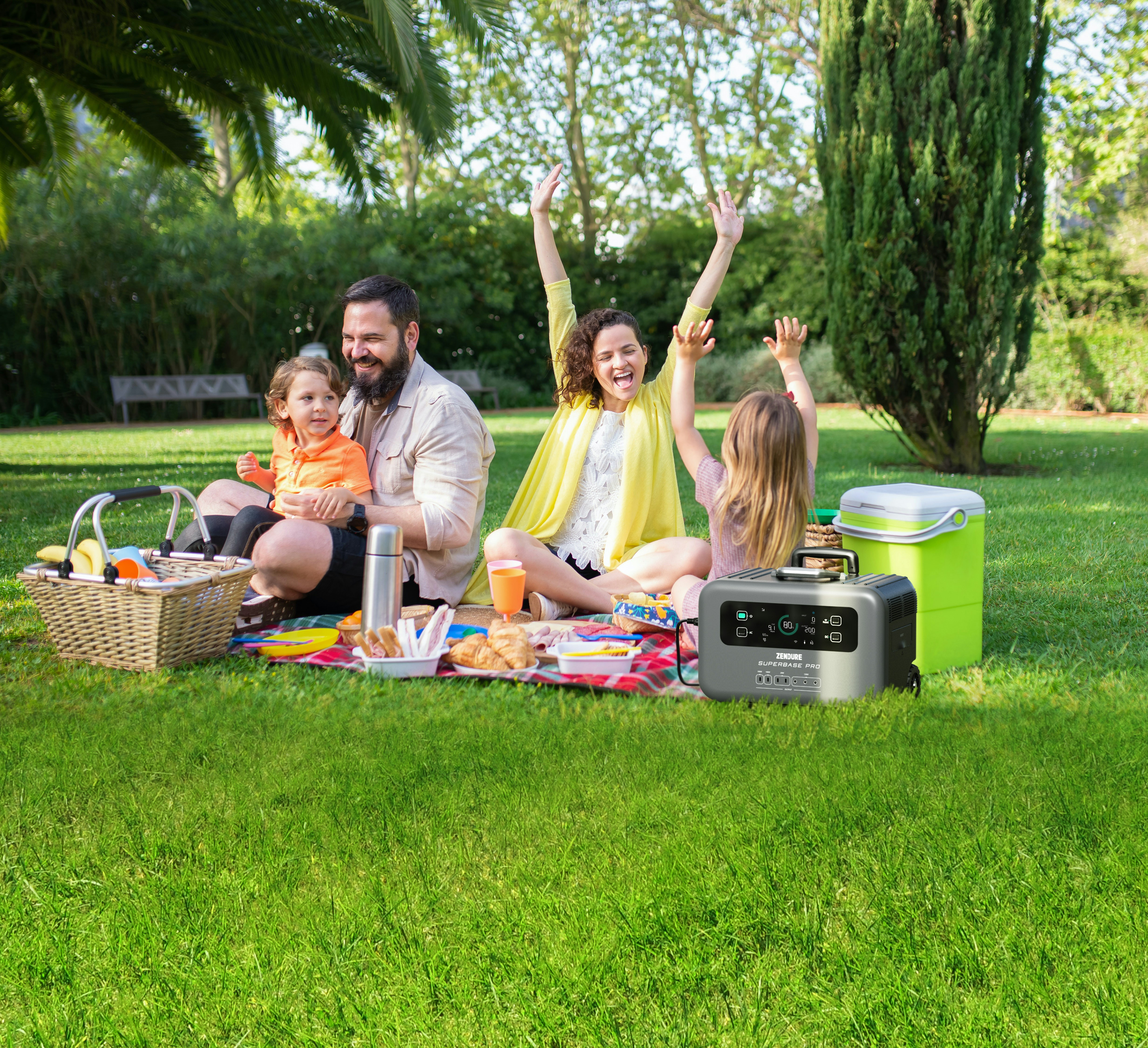 A family having a picnic in the park photo – Free Food Image on Unsplash