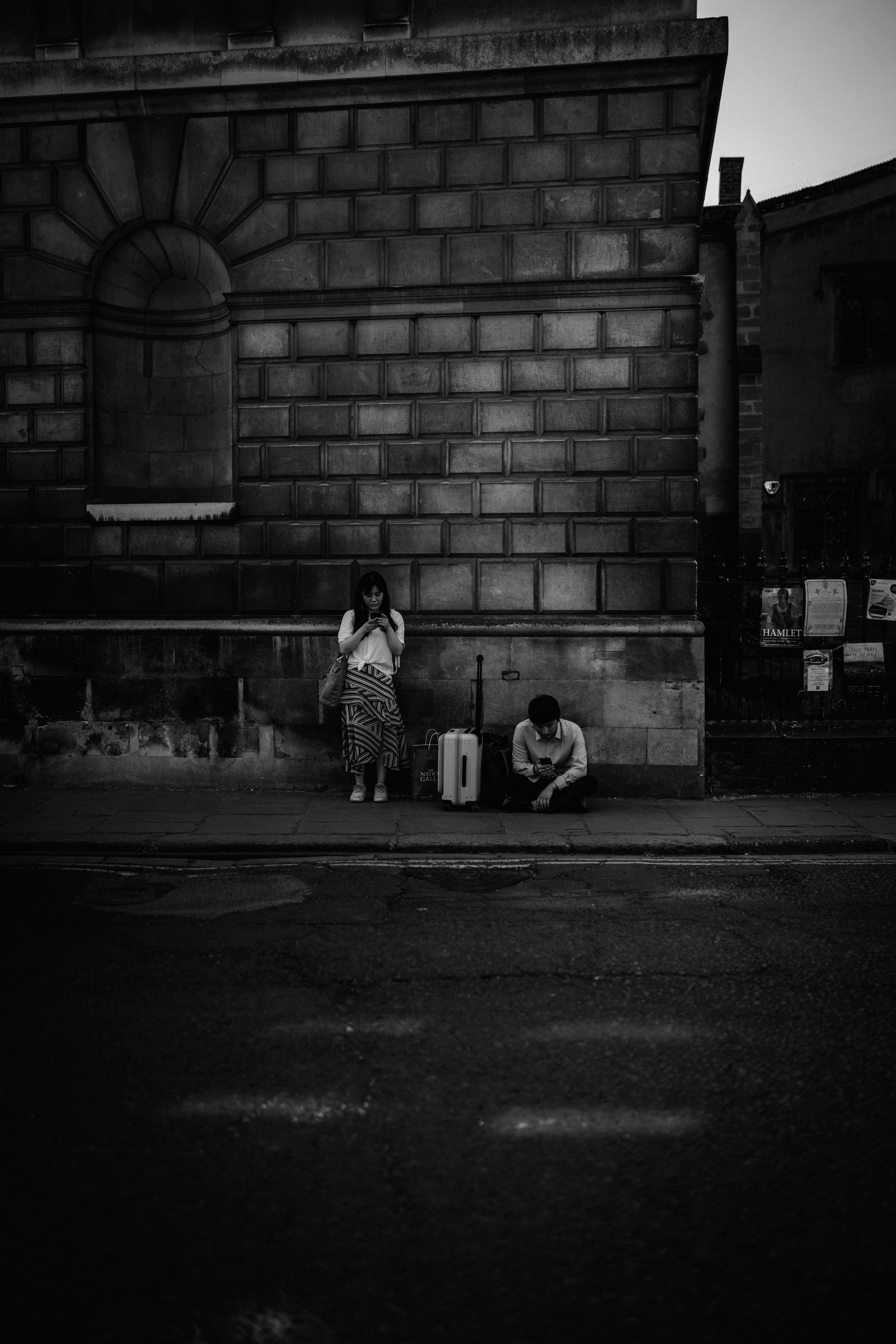 Pause at the Facade: Stranded by the Street’s Edge