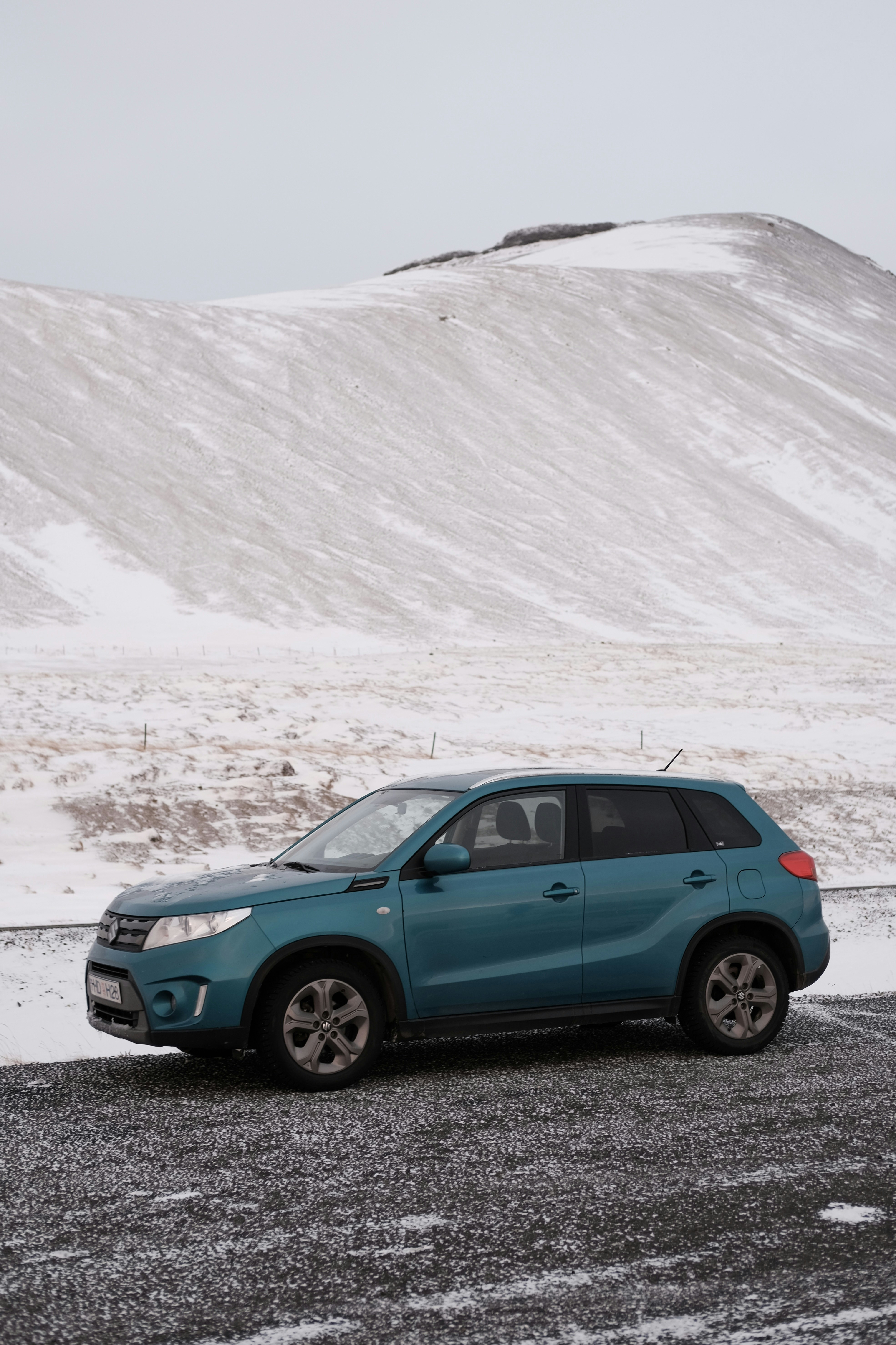 A Suzuki Vitara in Iceland