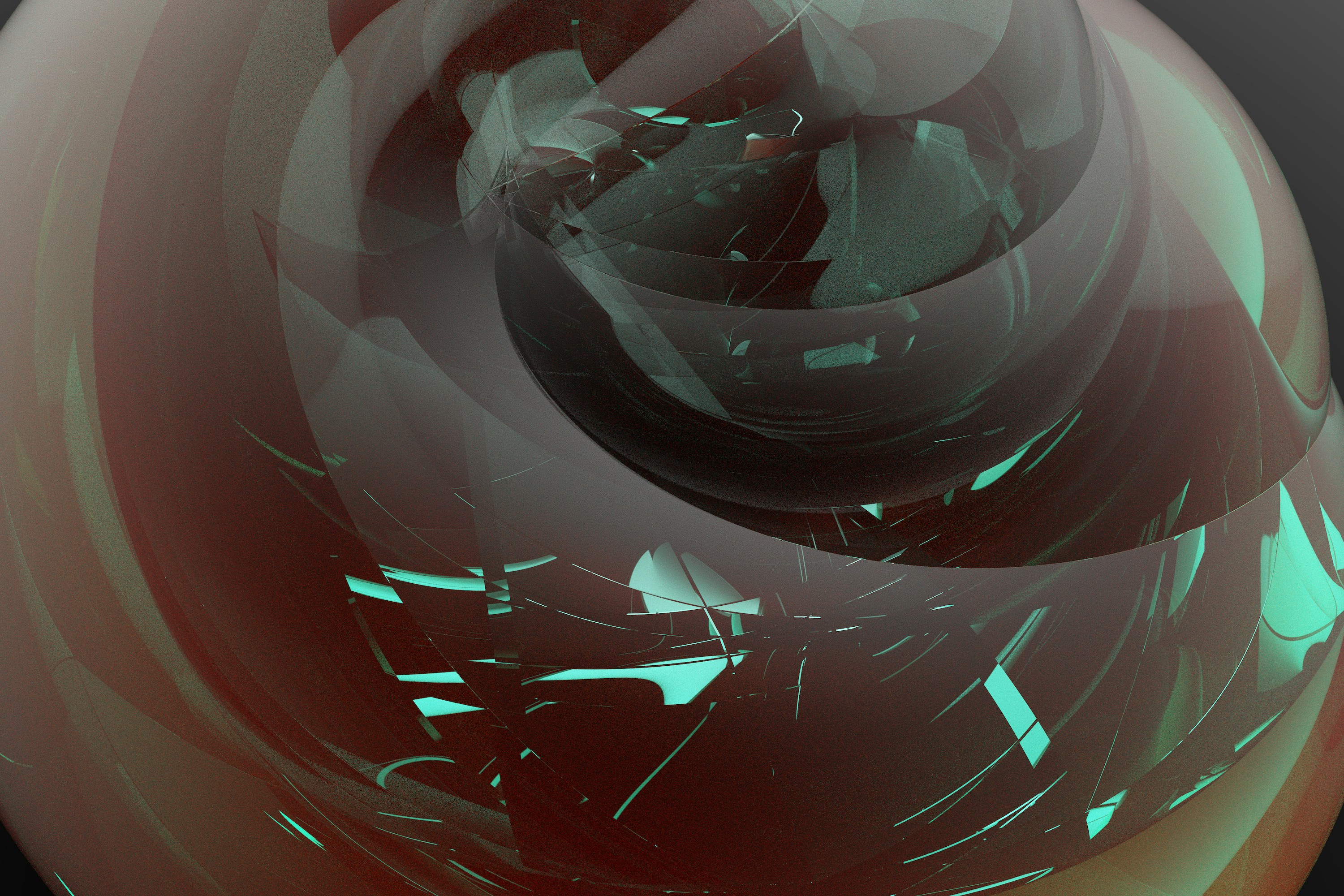 an abstract photo of a red and green object photo – Free Image on Unsplash