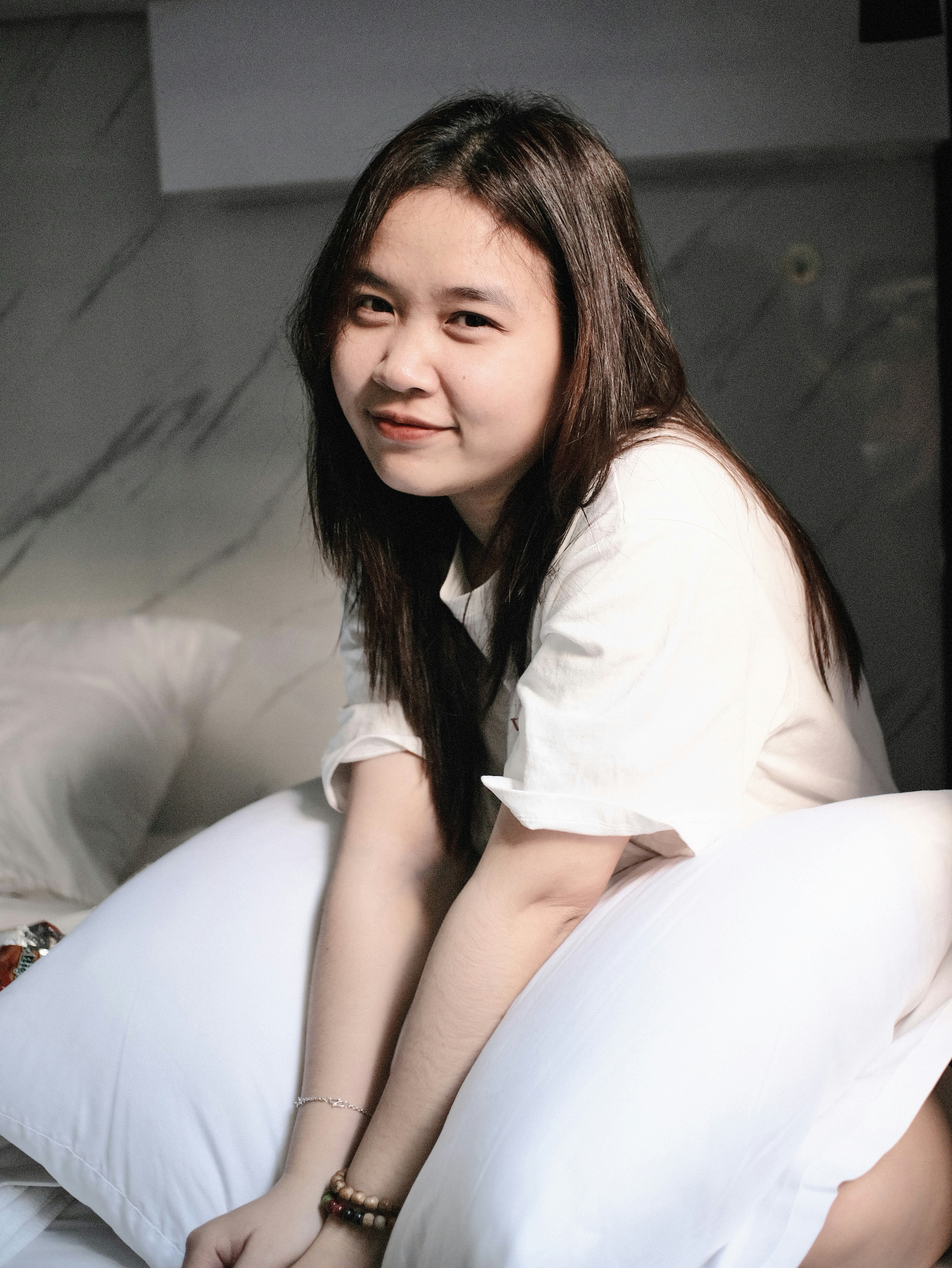 Soft Gaze on a Pillow-Soft Morning