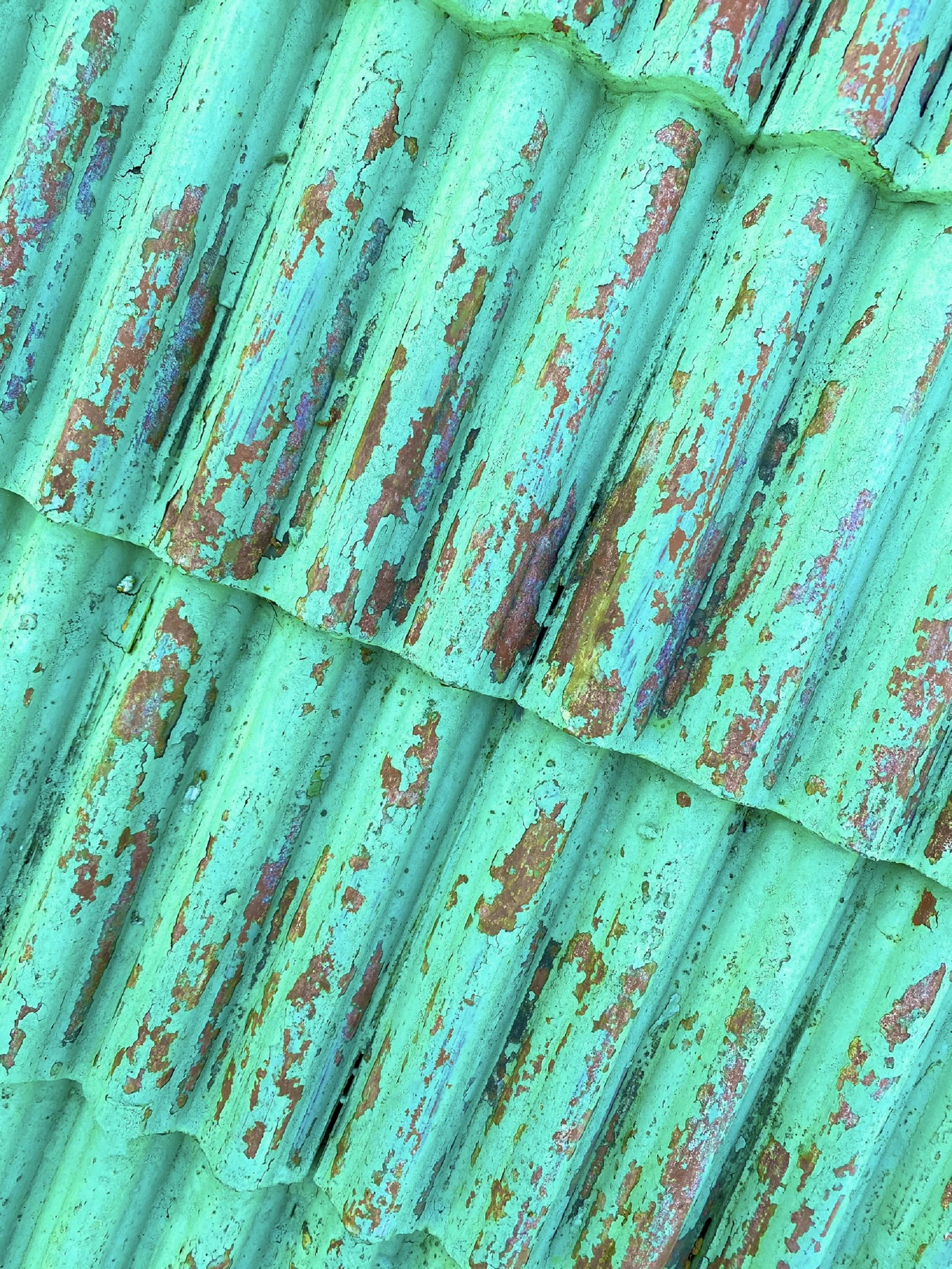 Beautiful texture and color of roof
