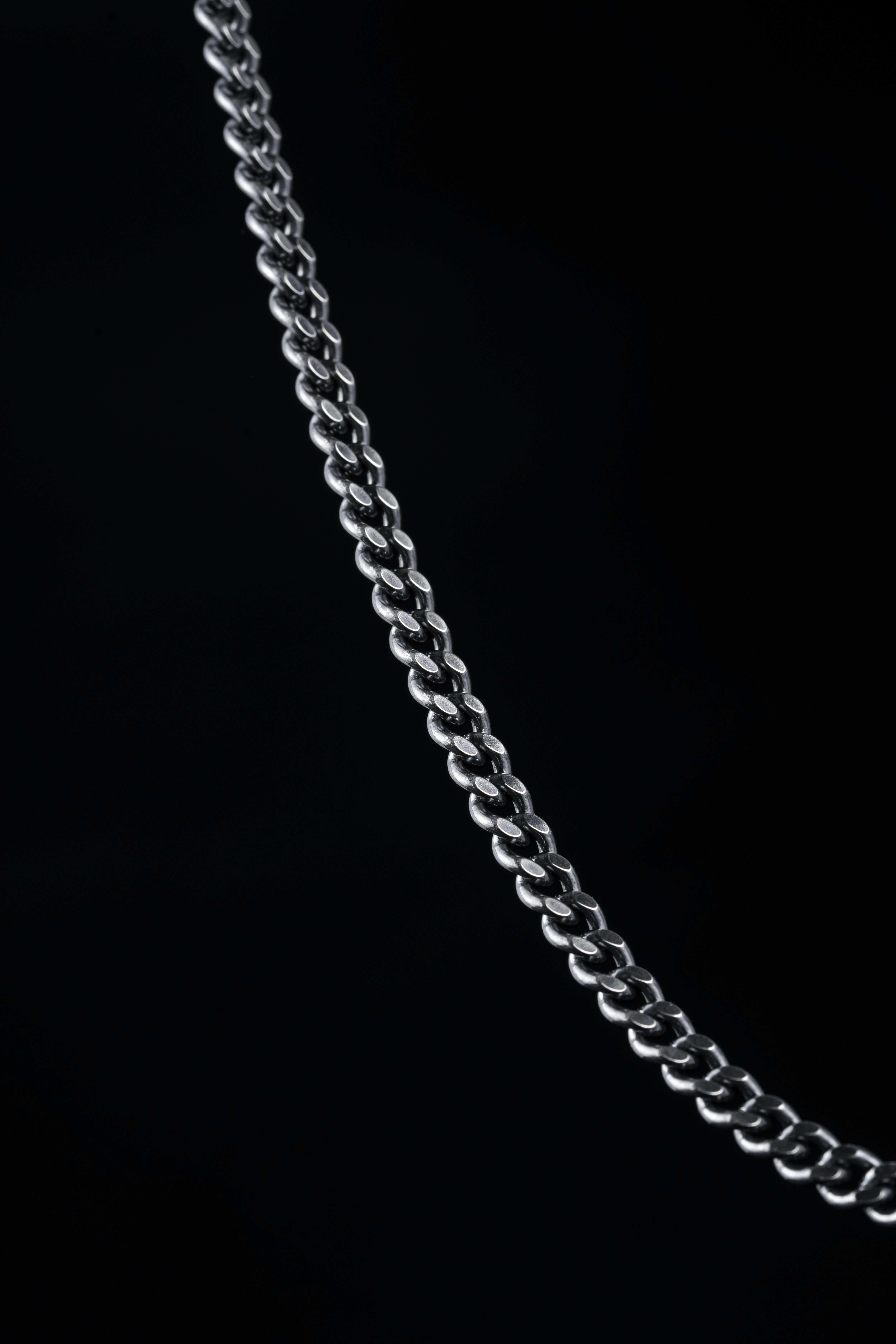 Black Chain Background