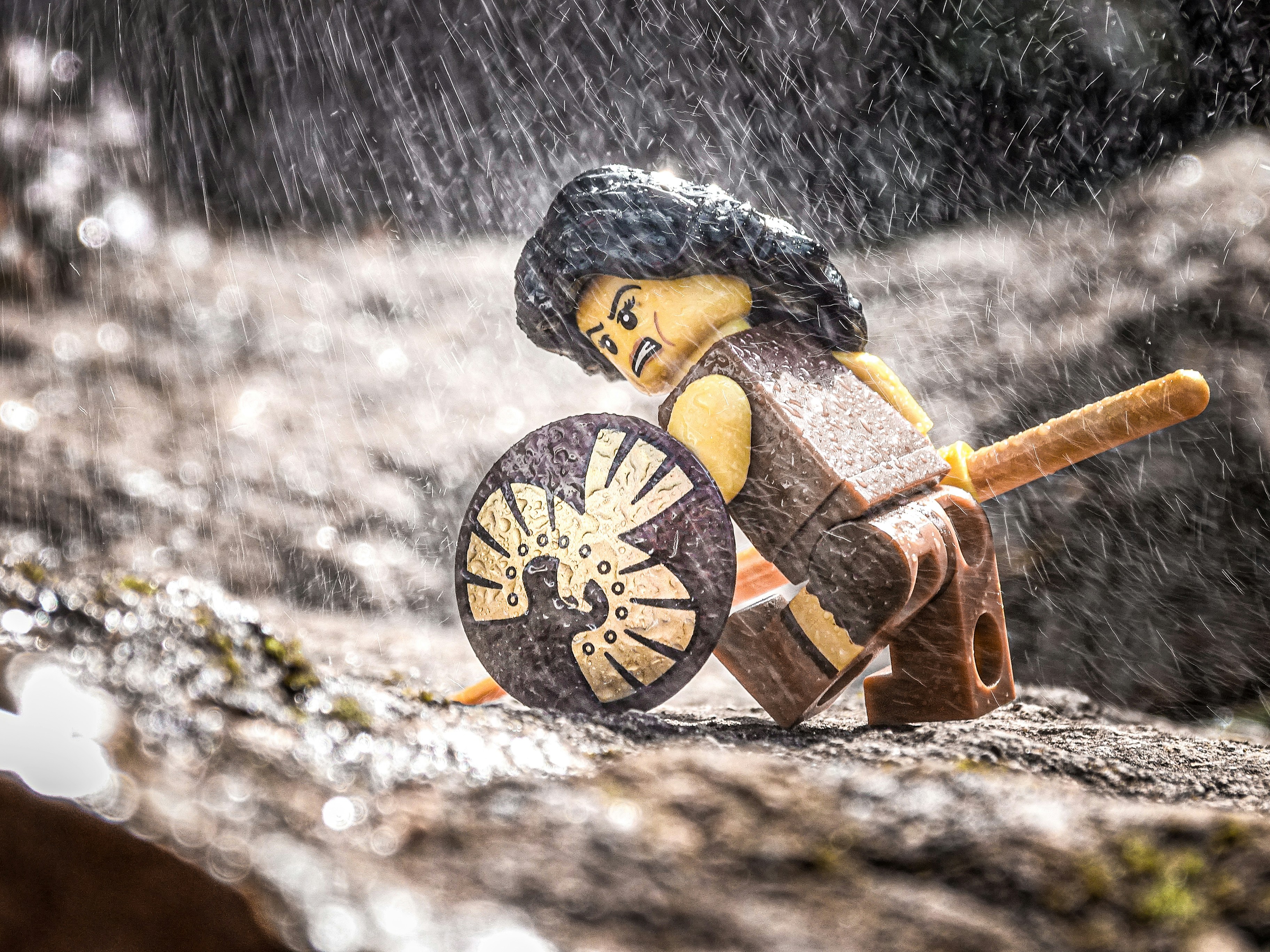 Lego Rain