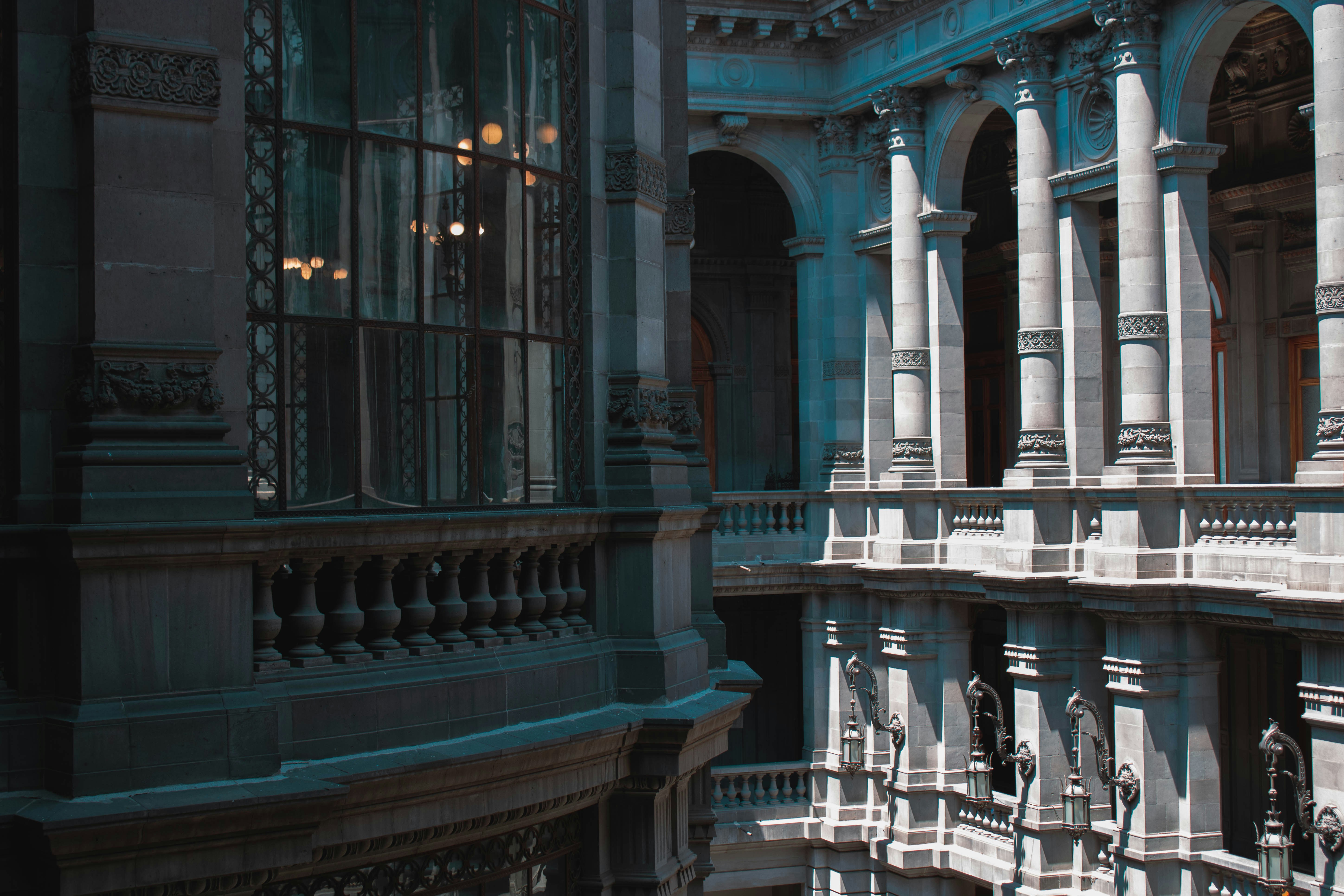 A view of a building from a high point of view photo – Free Cdmx Image ...