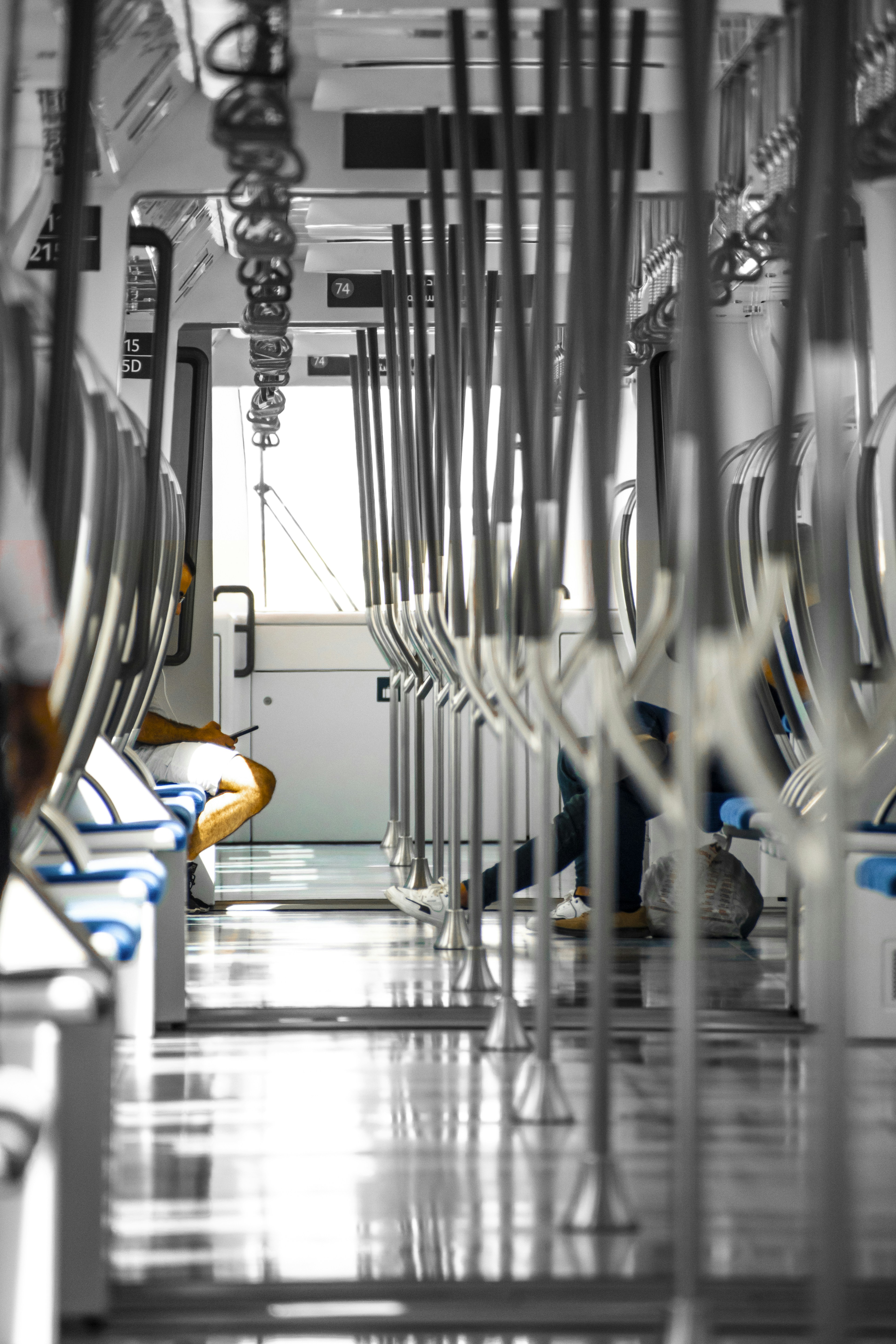 Empty Carriage, Quiet Pedals: A Symmetry of Sparks and Strands